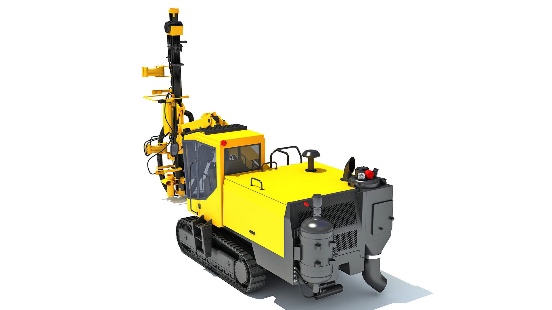 Surface Drill Rig 3D model - TurboSquid 1784911