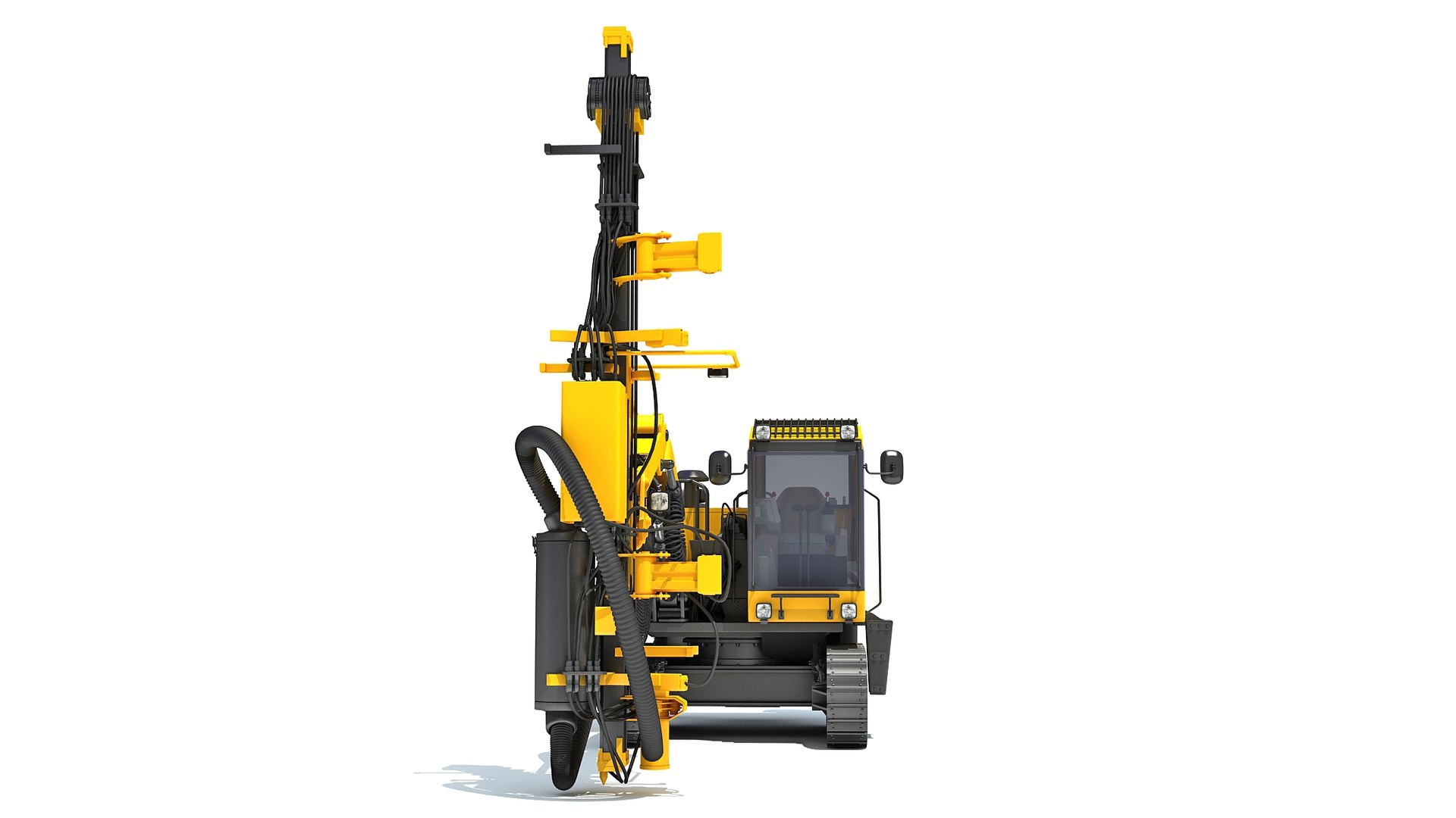 Surface Drill Rig 3D Model - TurboSquid 1784911