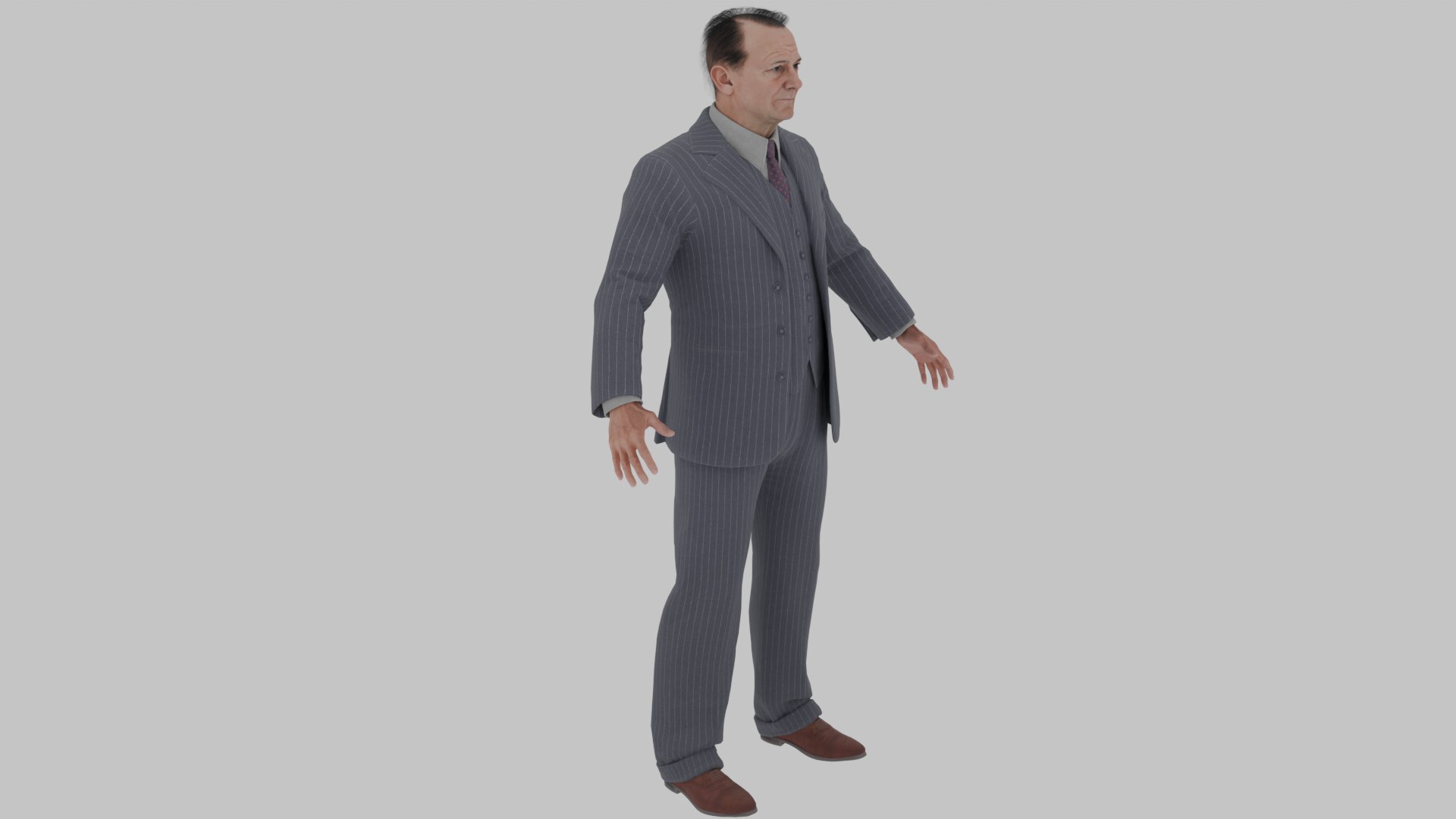 3D Rigged Marcus Brody Model - TurboSquid 2361052