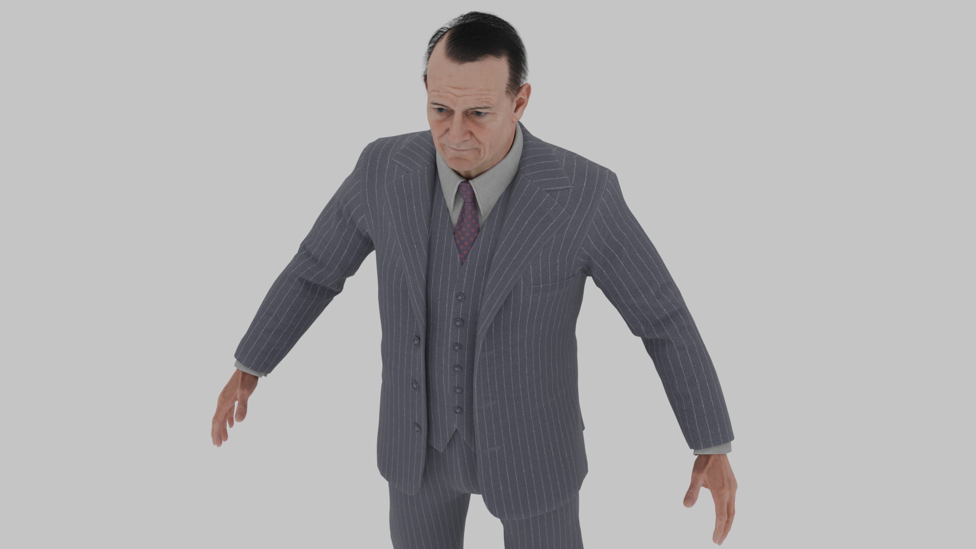 3D Rigged Marcus Brody Model - TurboSquid 2361052