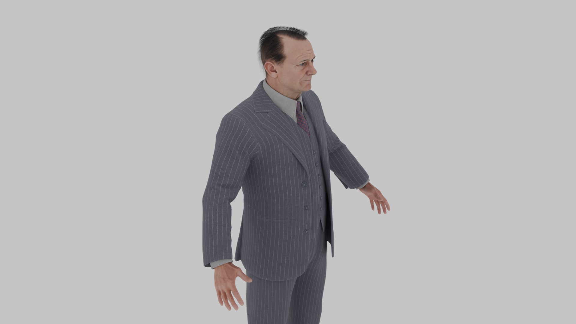 3D Rigged Marcus Brody Model - TurboSquid 2361052