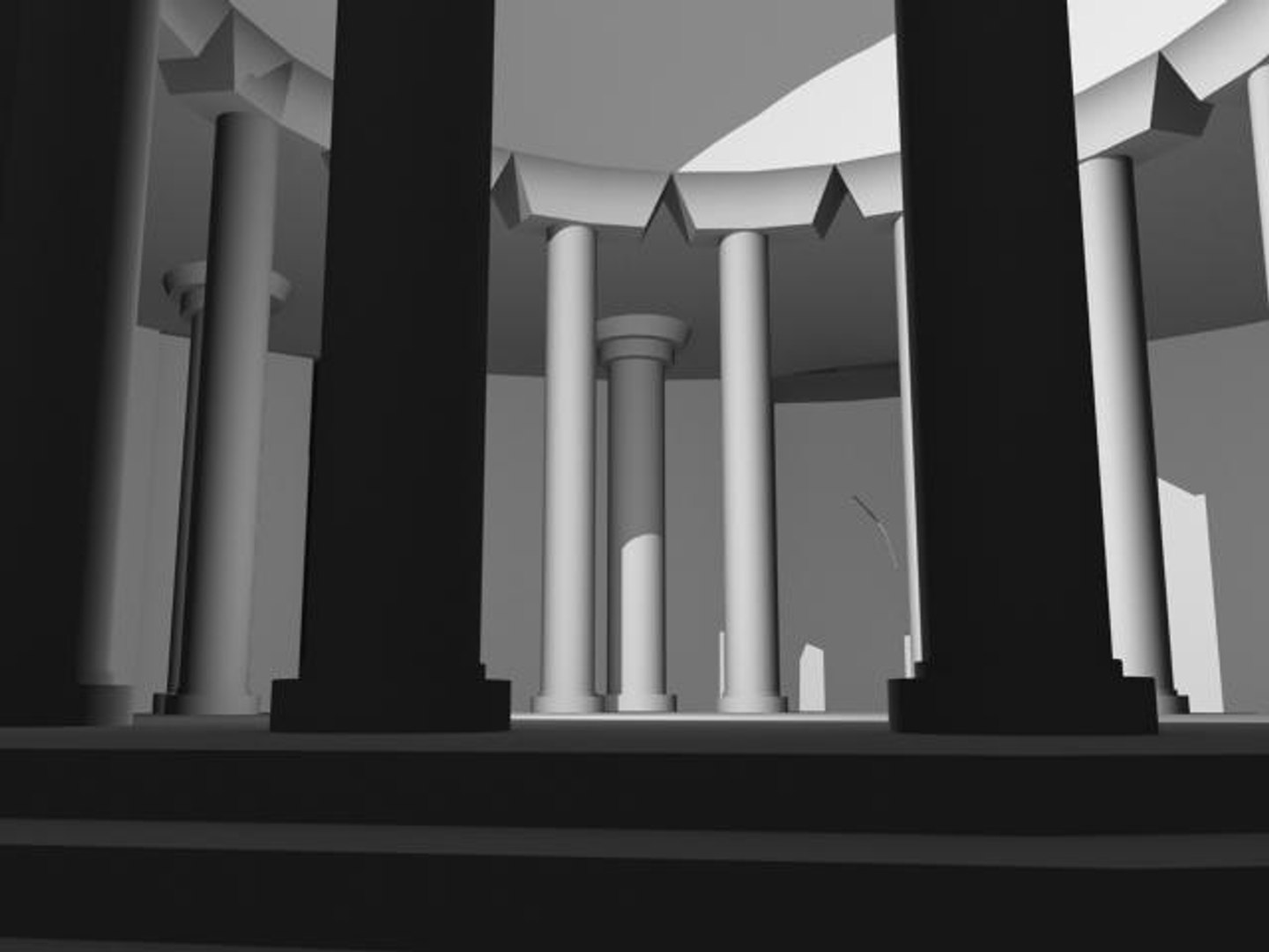 Free War Room 3d Model