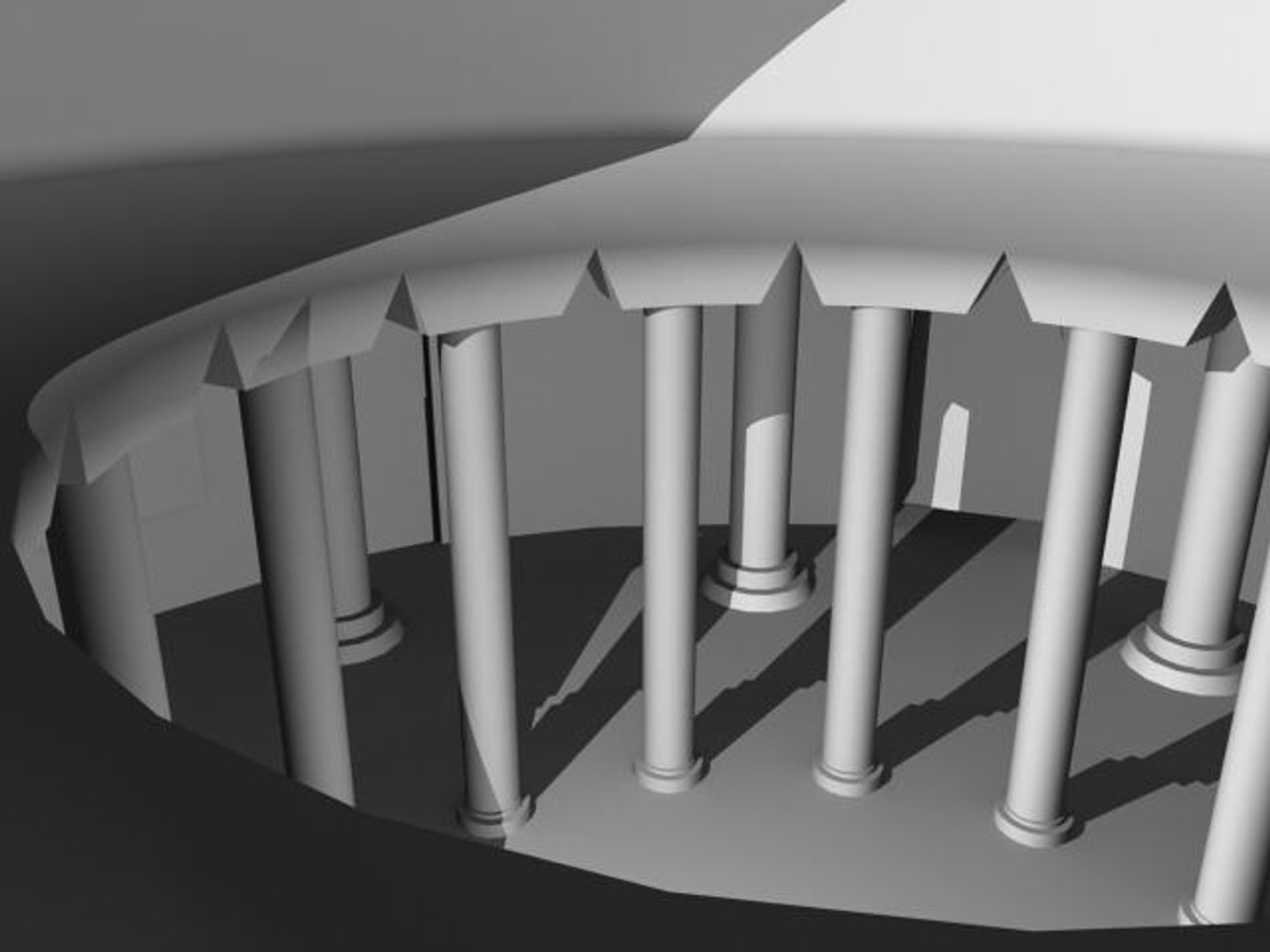 Free War Room 3d Model