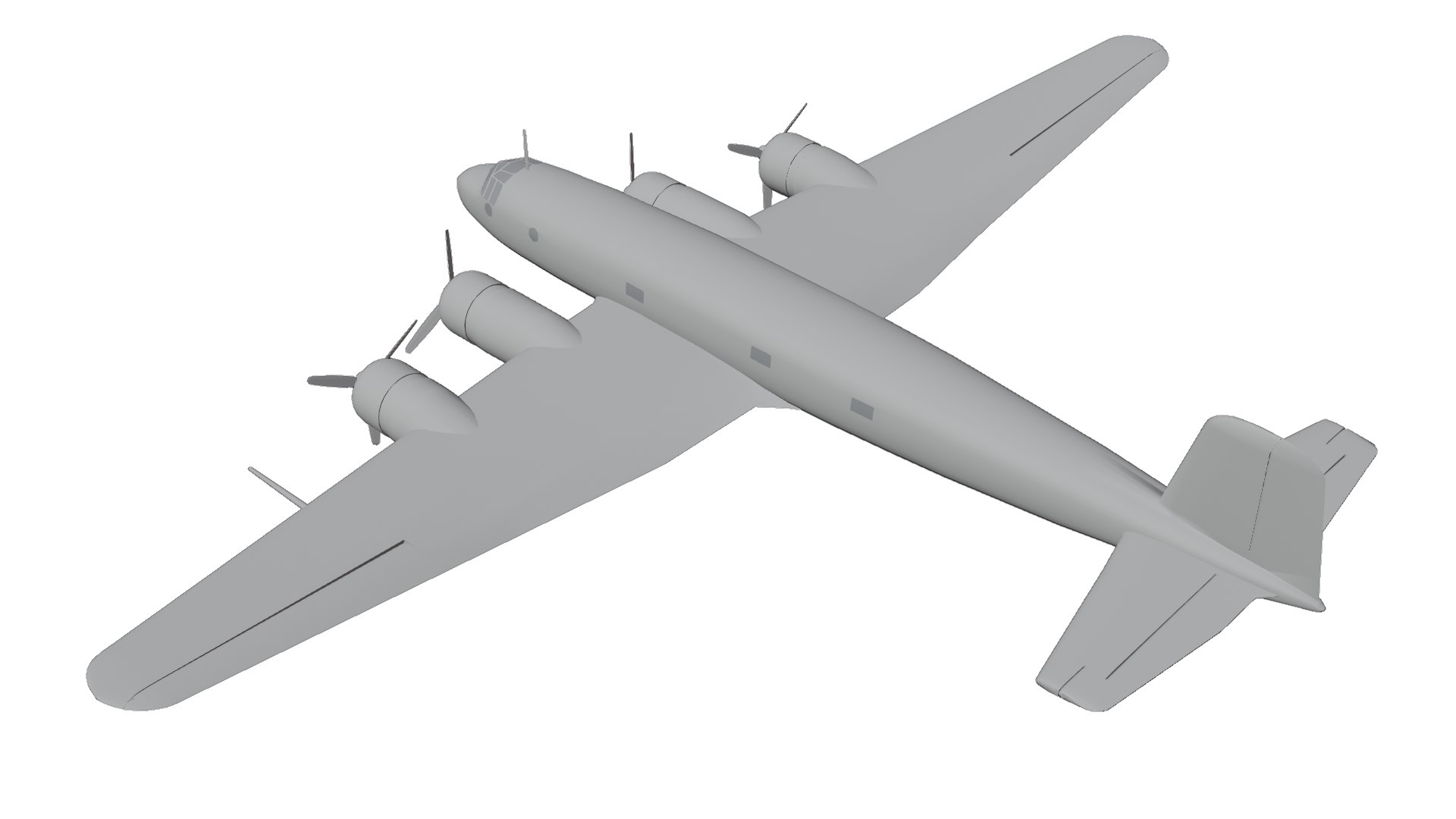 3D Focke-Wulf Fw 200 Condor - TurboSquid 2326063