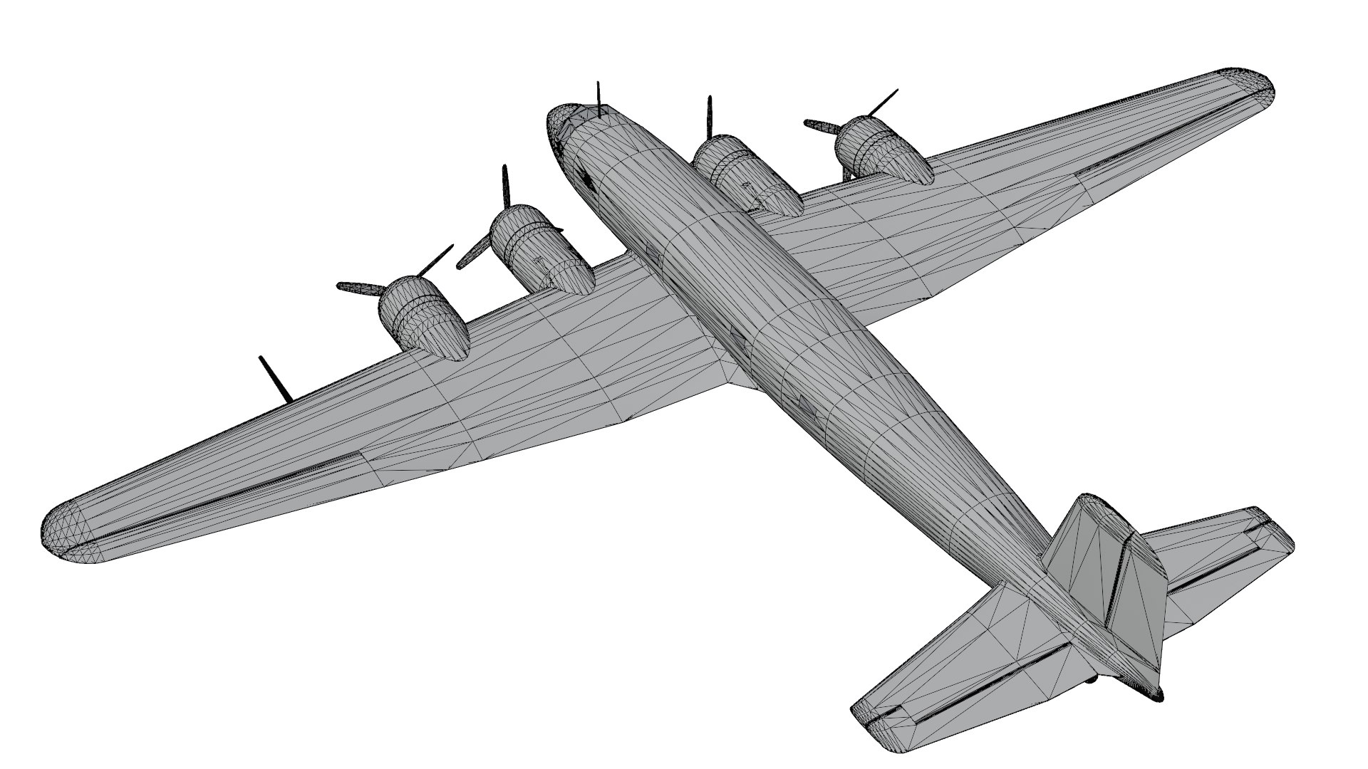 3D Focke-Wulf Fw 200 Condor - TurboSquid 2326063