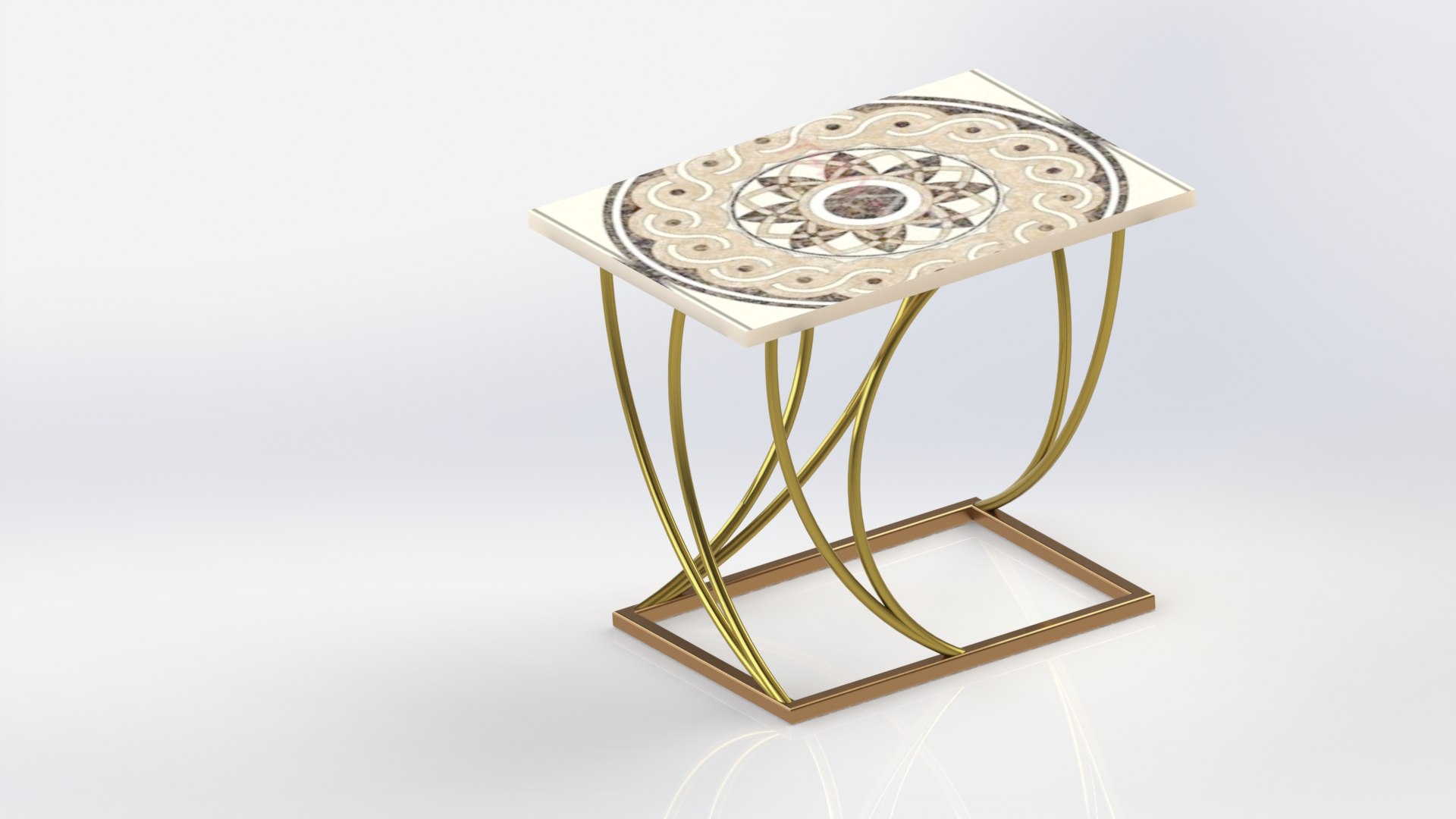 3D Solidworks Marble Decor - TurboSquid 1242727