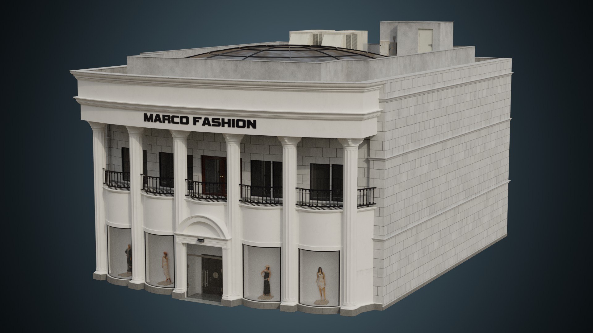 Building 28 3D Model - TurboSquid 1942927