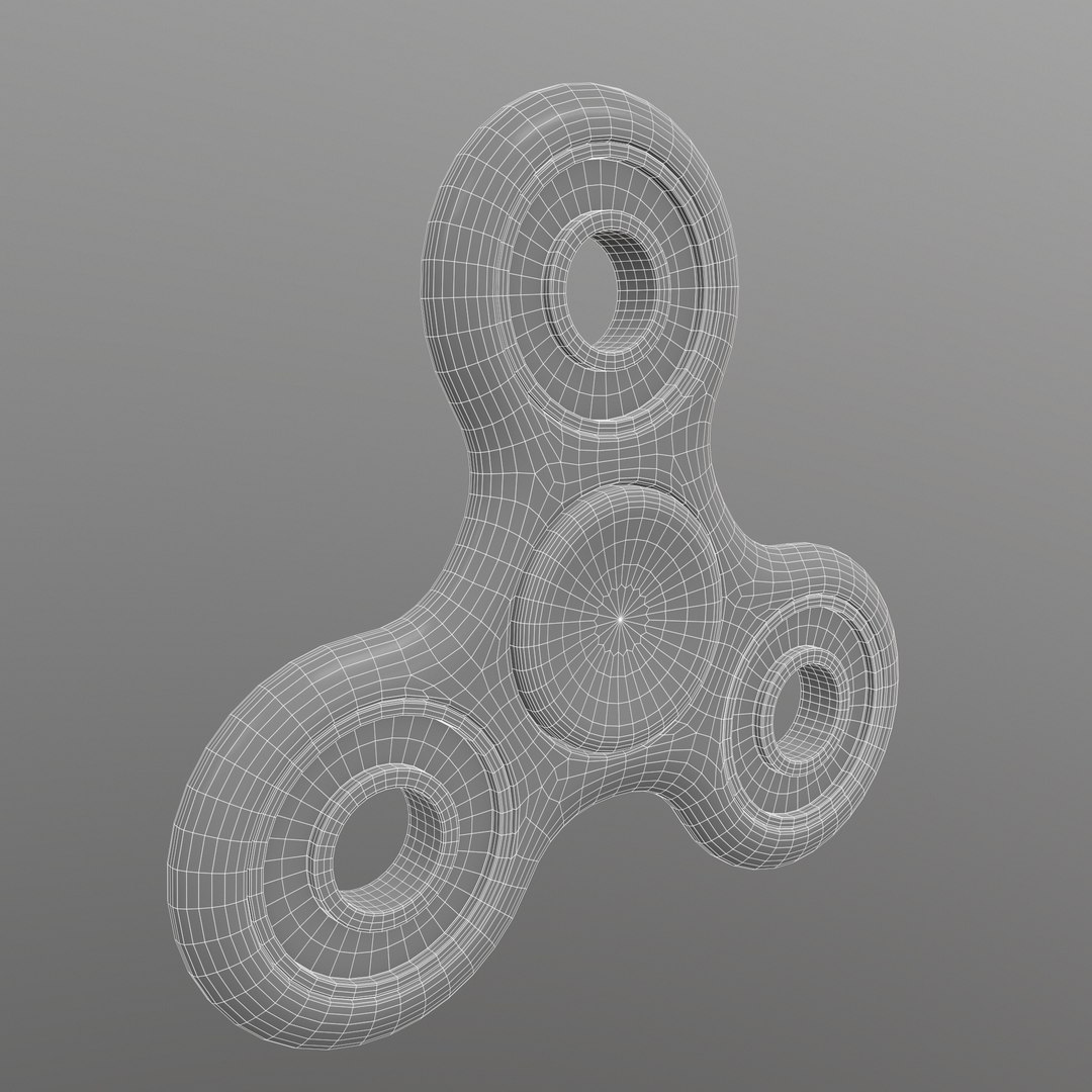3D model Purple Fidget Spinner - TurboSquid 1879457
