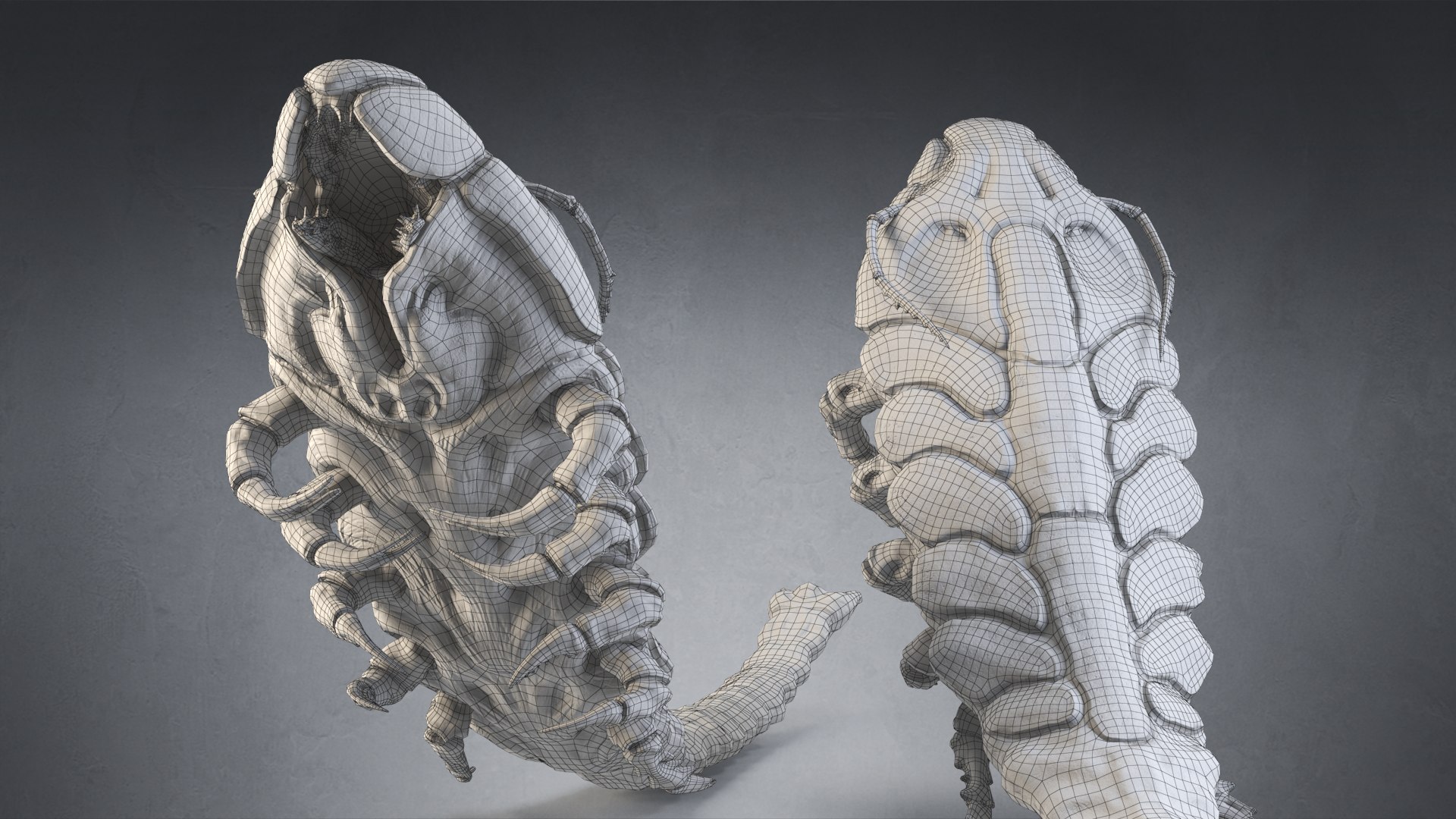 Creature Pbr Monster Model - TurboSquid 1523557