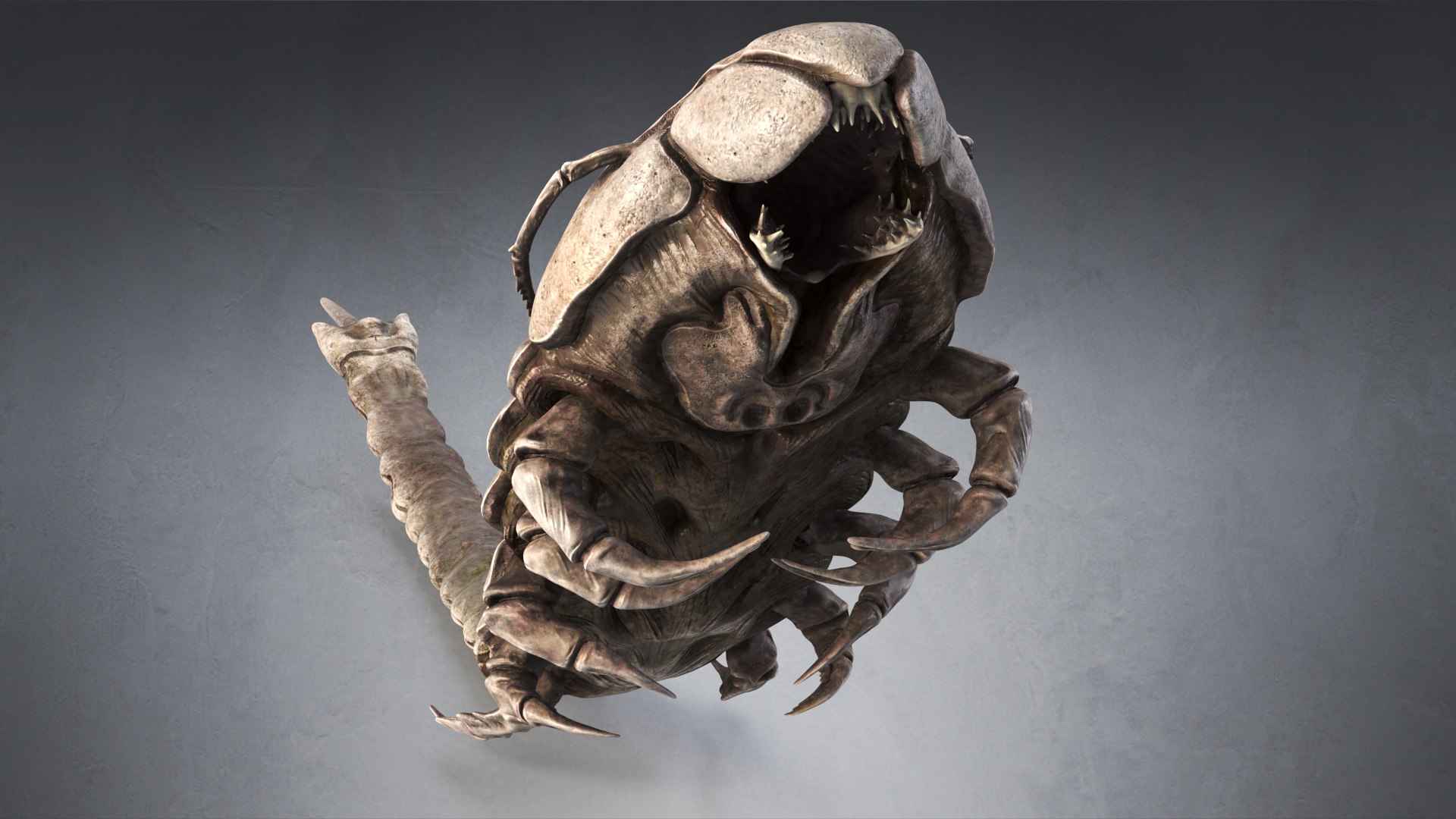 Creature Pbr Monster Model - TurboSquid 1523557