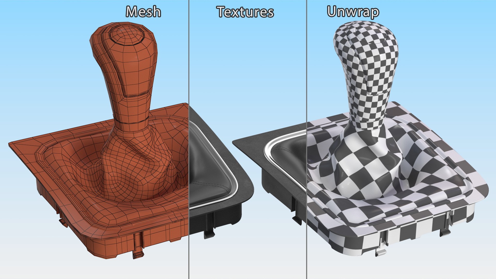 3D Manual Transmission Shift Lever New - TurboSquid 2070797