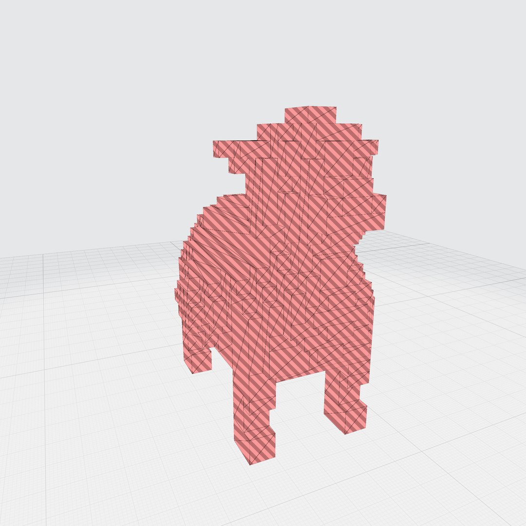 Voxel Farm Sheep 3D Model - TurboSquid 2239531