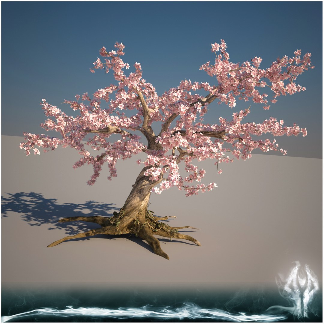 3d Cherry Tree