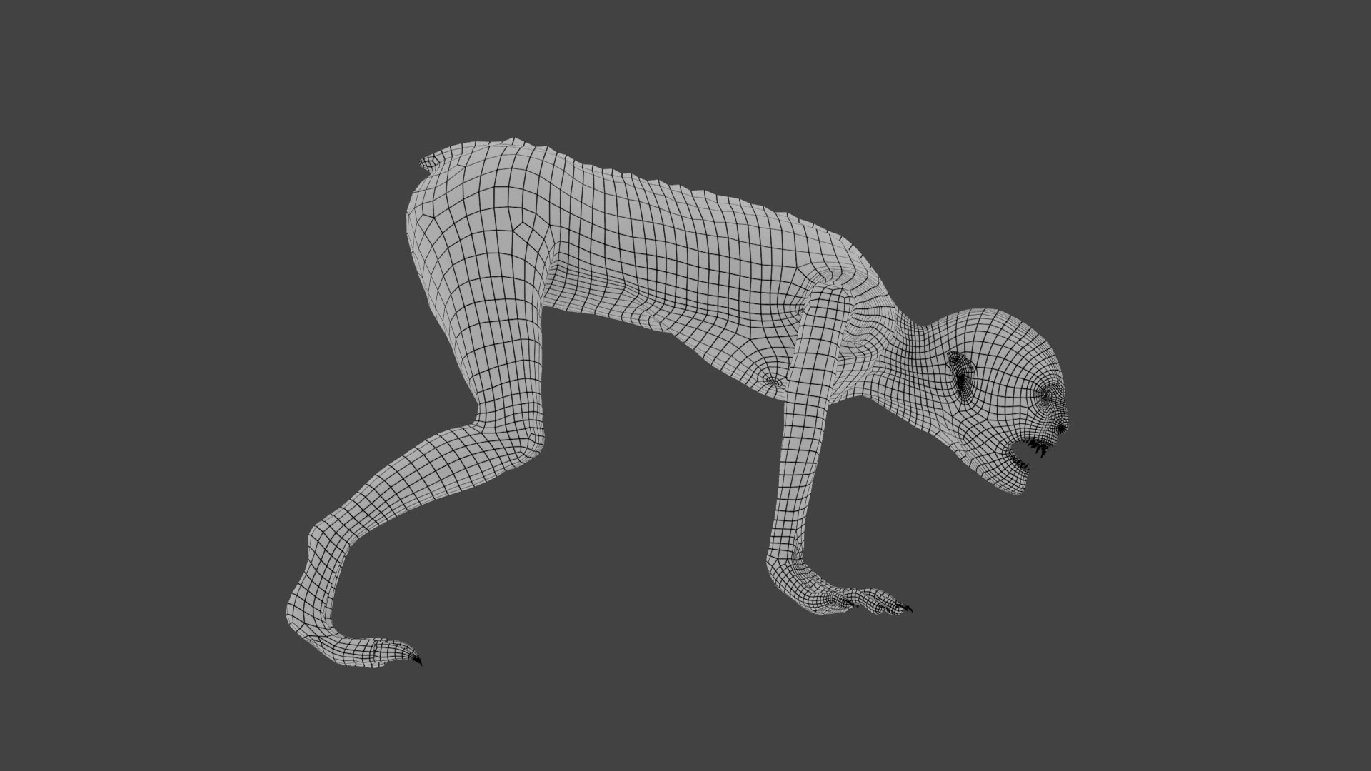3D 3D Concept Creature Model Rigged Animated Model - TurboSquid 1880660