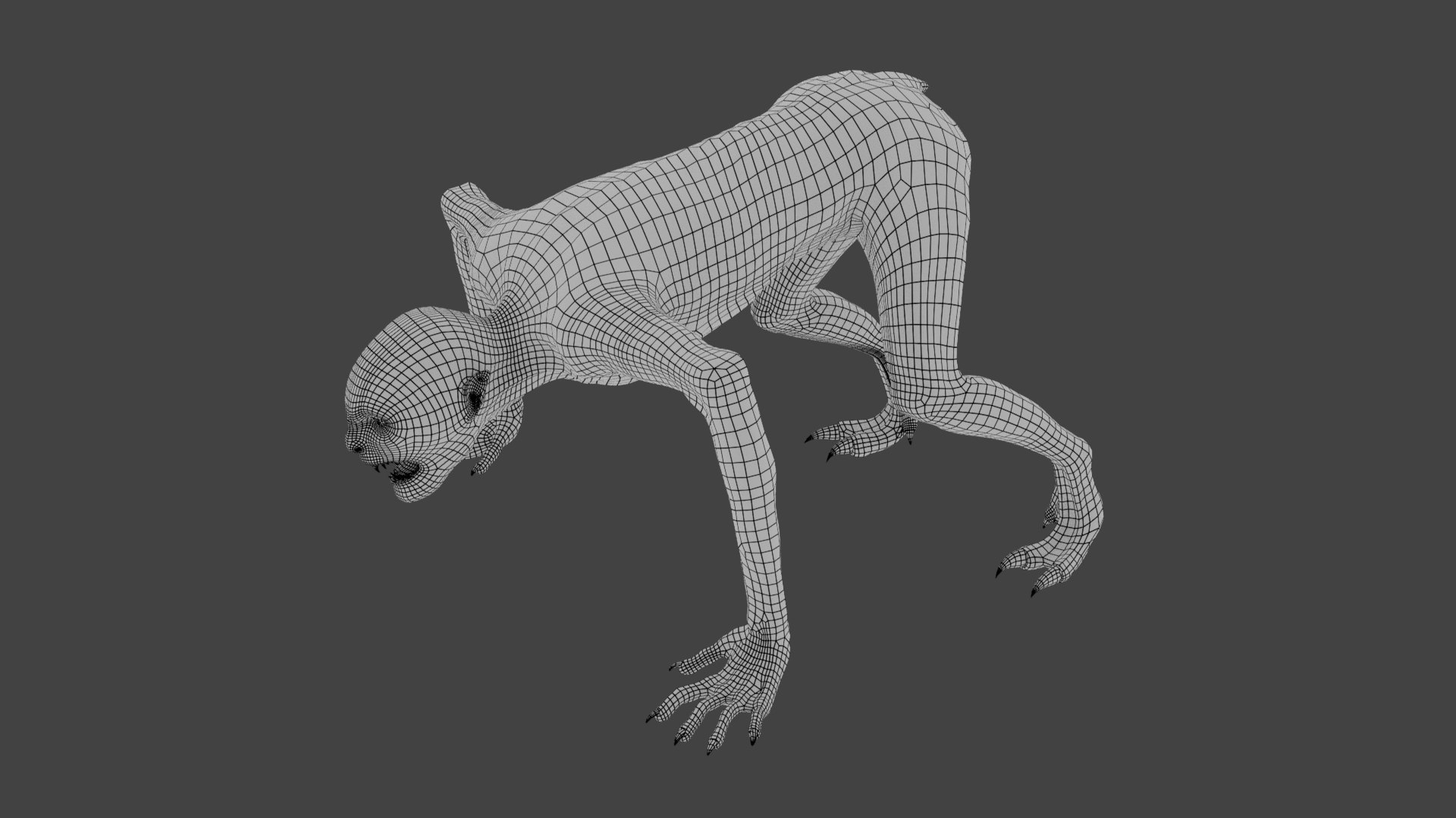 3D 3D Concept Creature Model Rigged Animated Model - TurboSquid 1880660