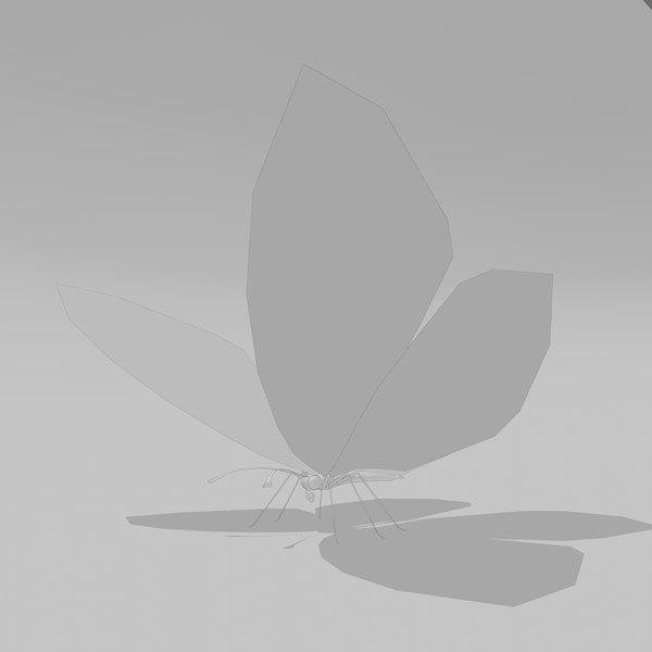 Free 3D Butterfly Rigged Lowpoly model - TurboSquid 1723155