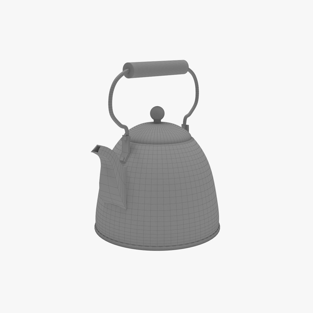 Kettle 3D model - TurboSquid 1195569