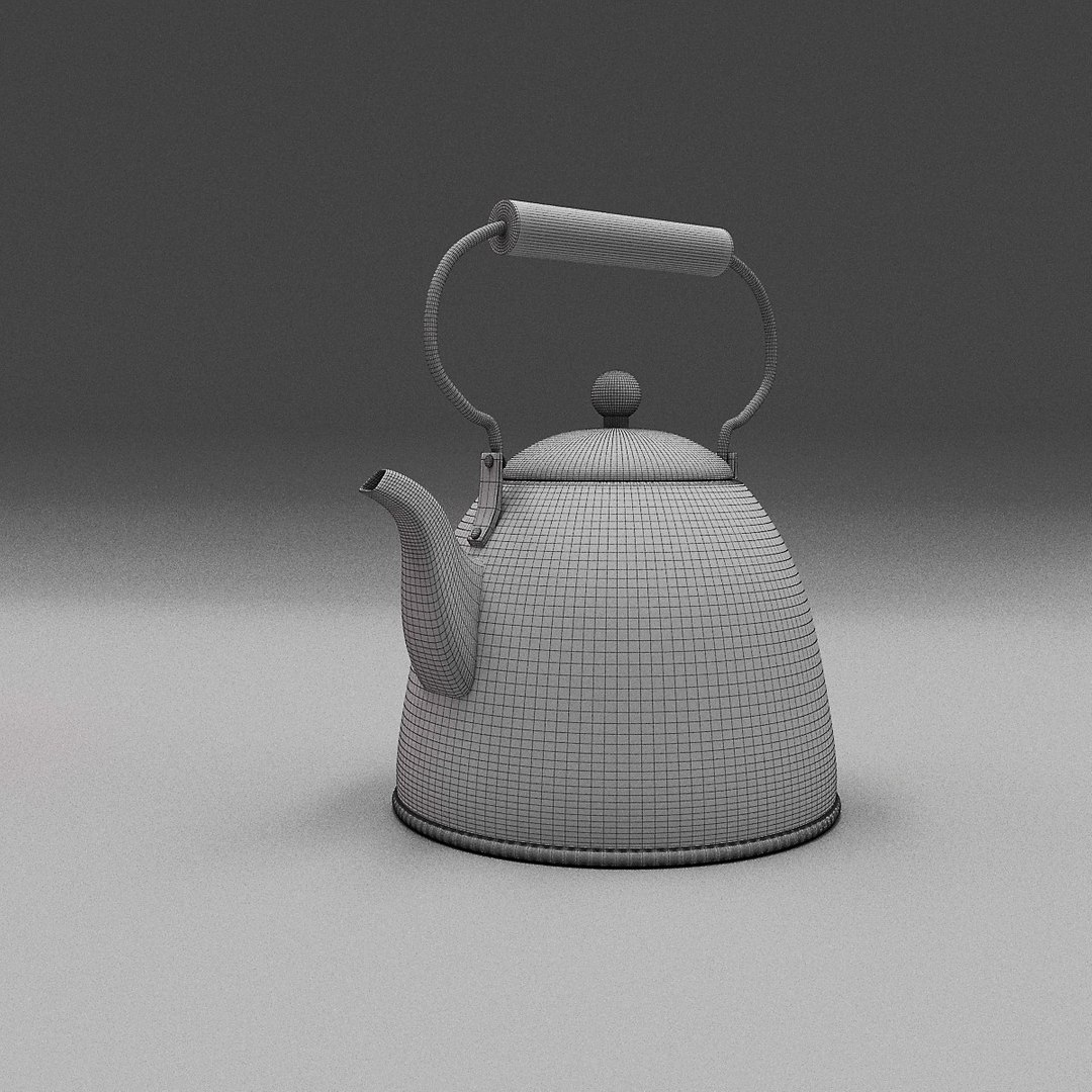 Kettle 3D model - TurboSquid 1195569