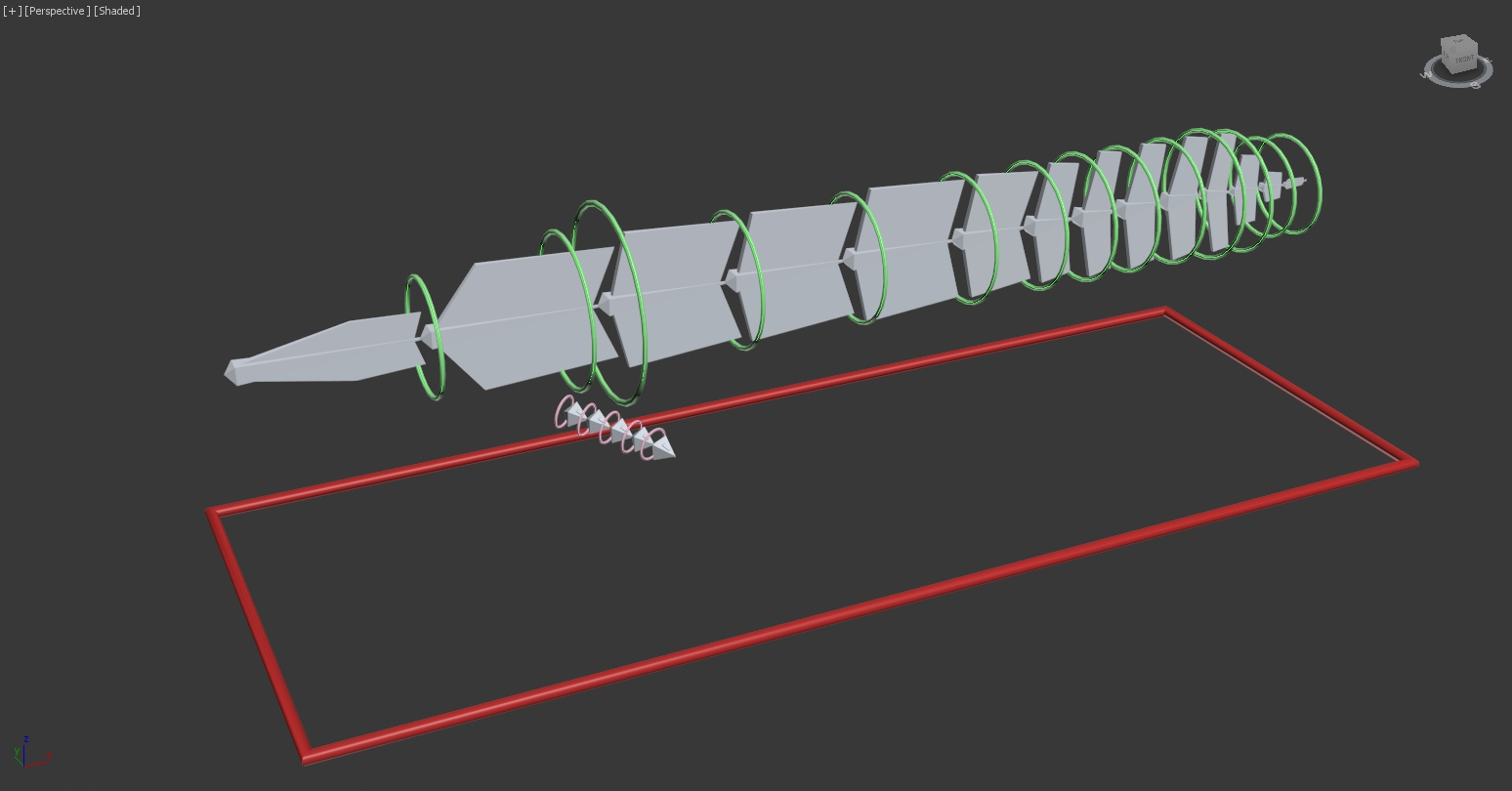 rigged monster fish arapaima 3d model