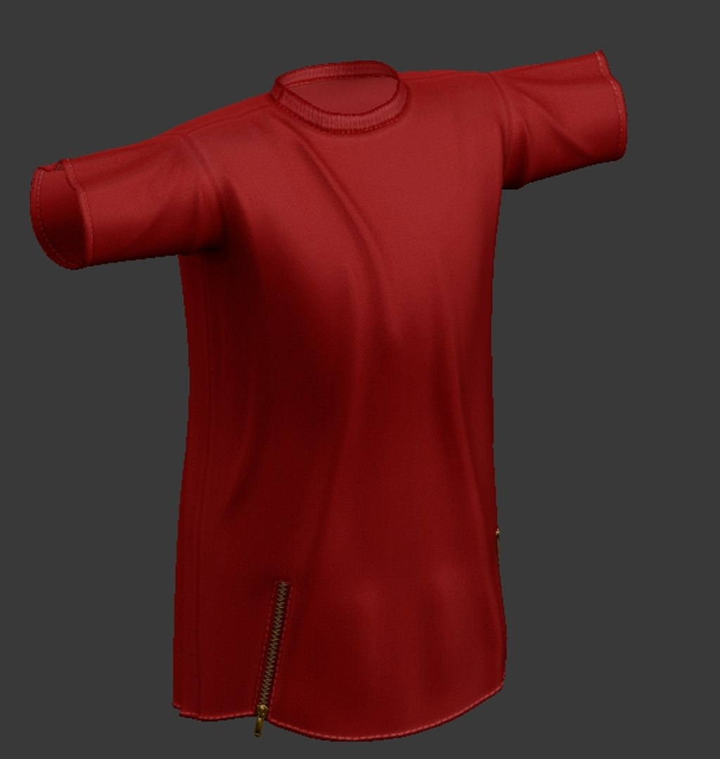Male Shirt 3d 3ds