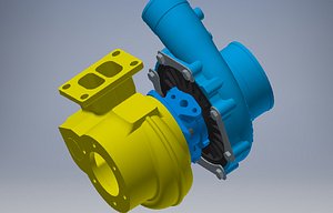 涡轮增压套件3D模型下载| TurboSquid
