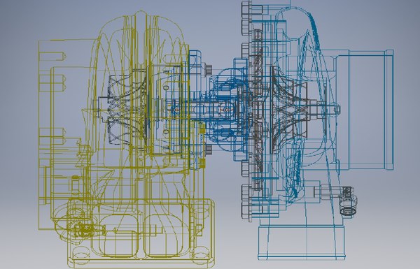 modelo 3d Car turbocharger 3D model - TurboSquid 1932679