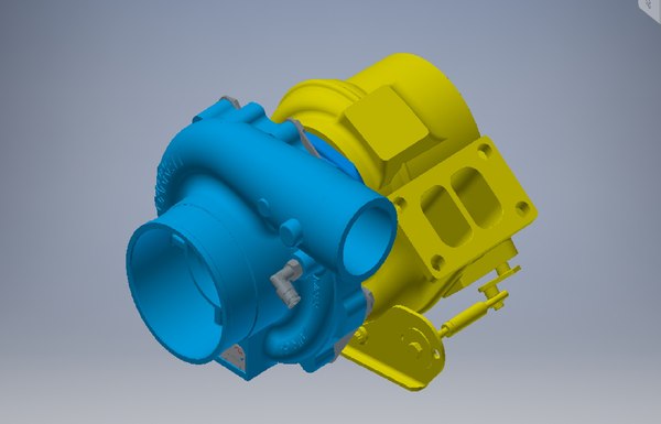 modelo 3d Car turbocharger 3D model - TurboSquid 1932679