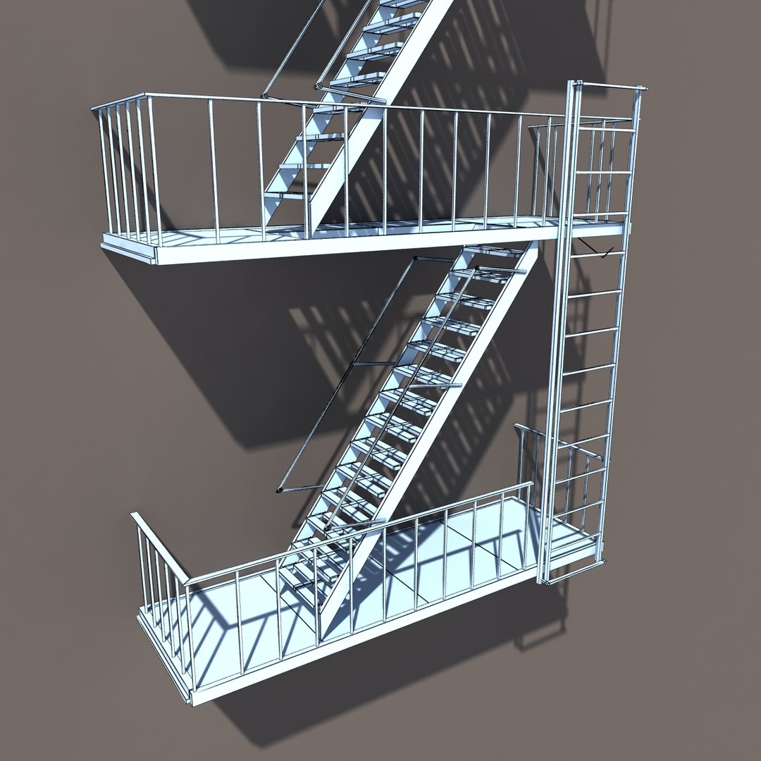 3d Escape Stairs