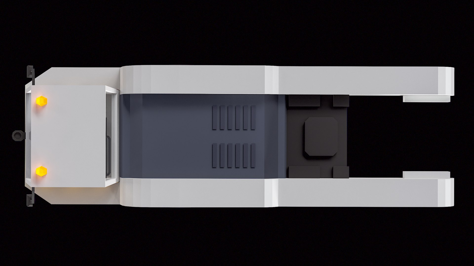 Aircraft Tractor 01 Cartoon Lowpoly Airport Vehicle PBR 3D Model ...