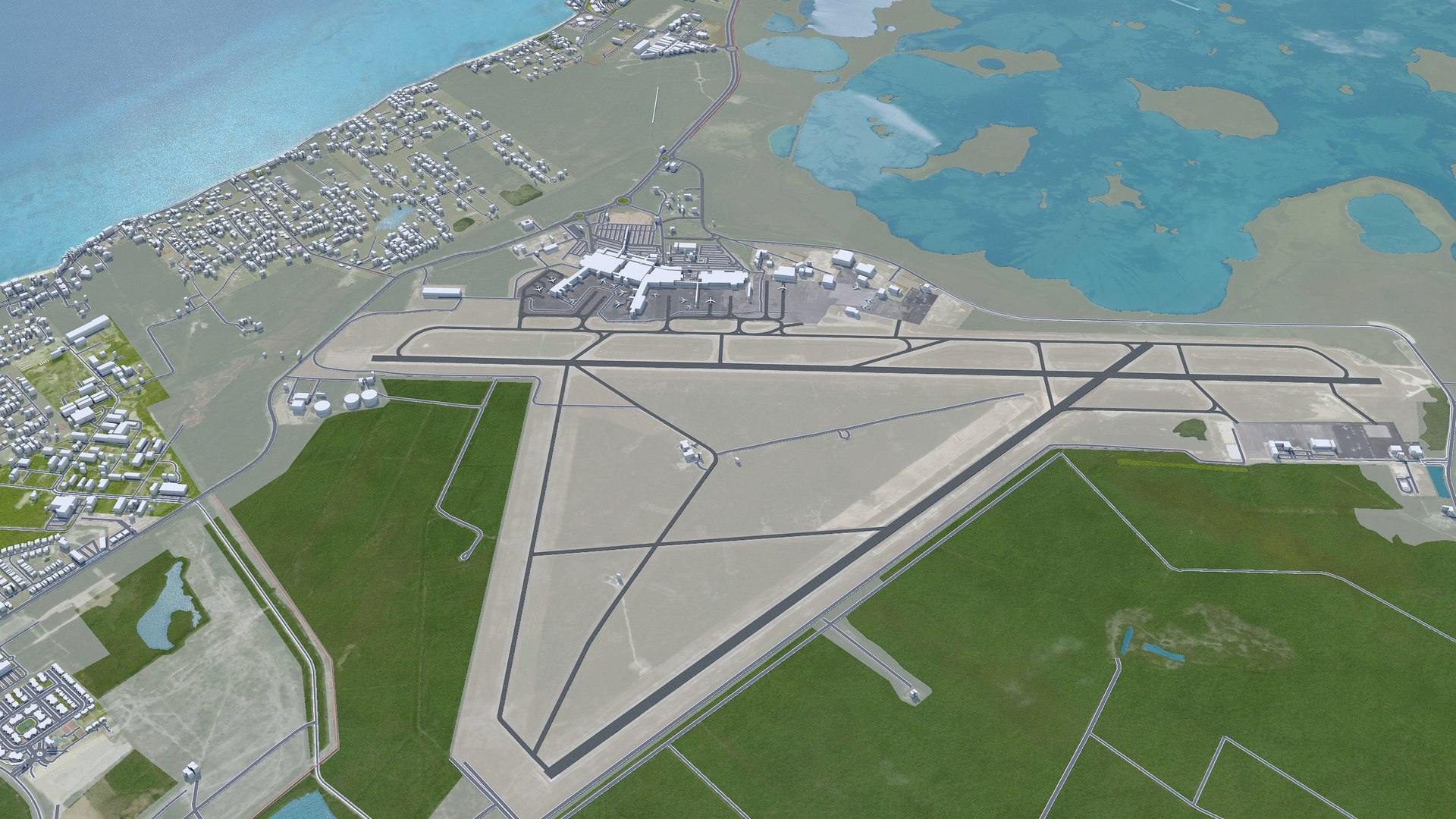 3D Nassau The Bahamas - TurboSquid 2194824