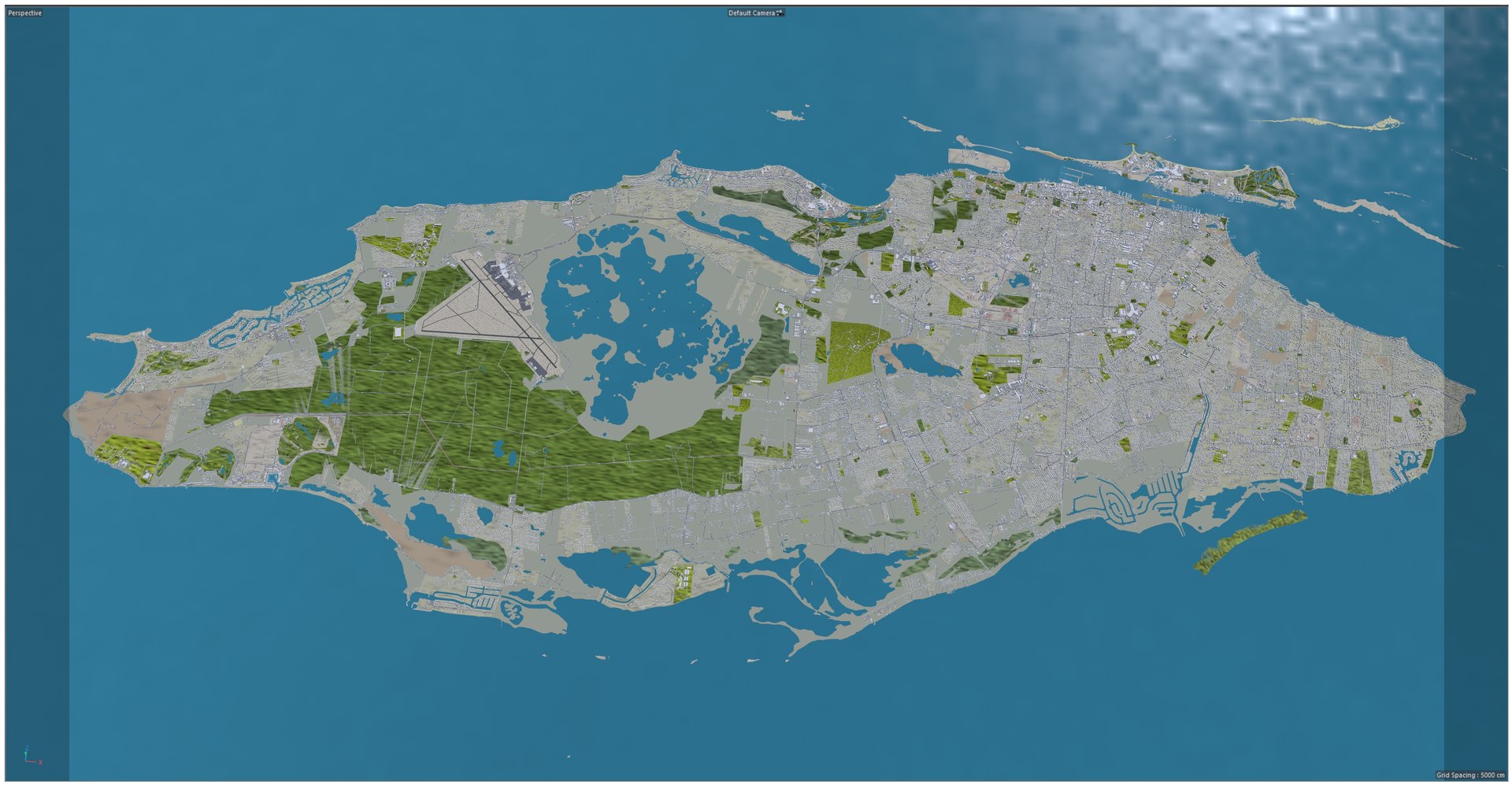 3D Nassau The Bahamas - TurboSquid 2194824