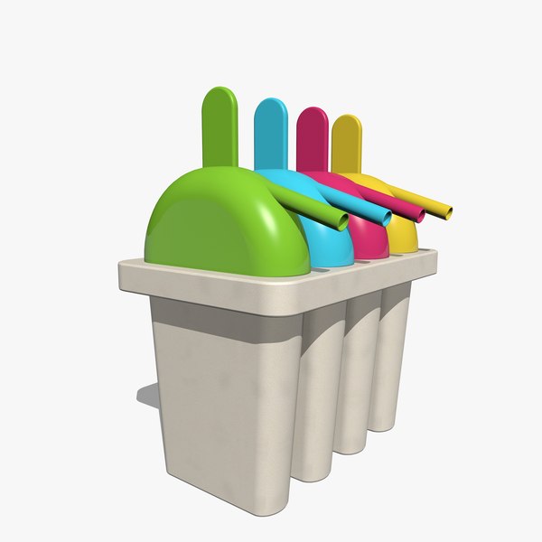 ice pop maker mold 3d 3ds