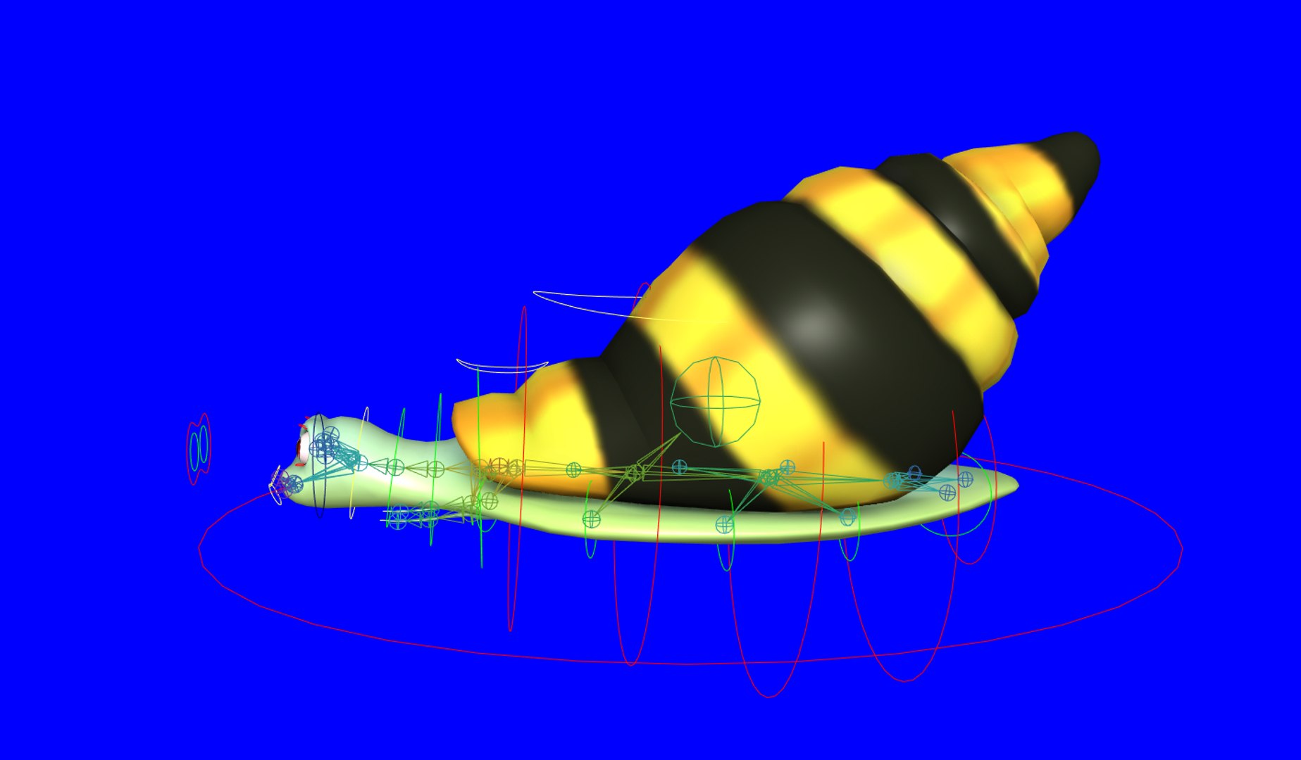 Assassin Snail Toon Animation 3D Model - TurboSquid 1586155
