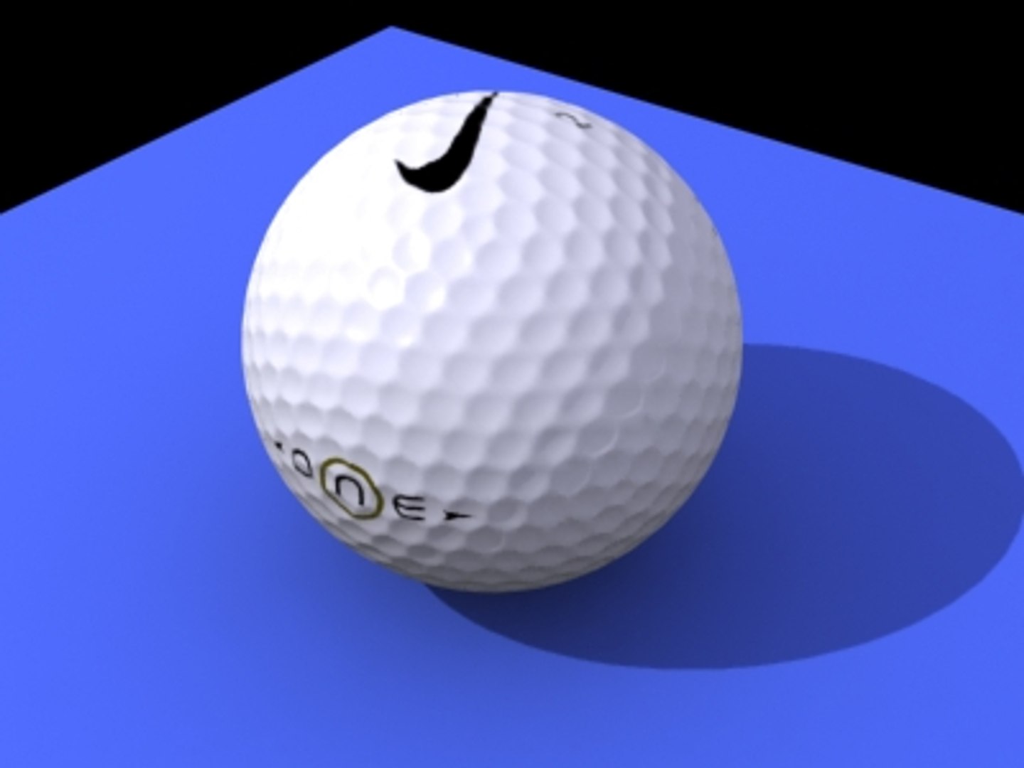 Photorealistic Golf Ball