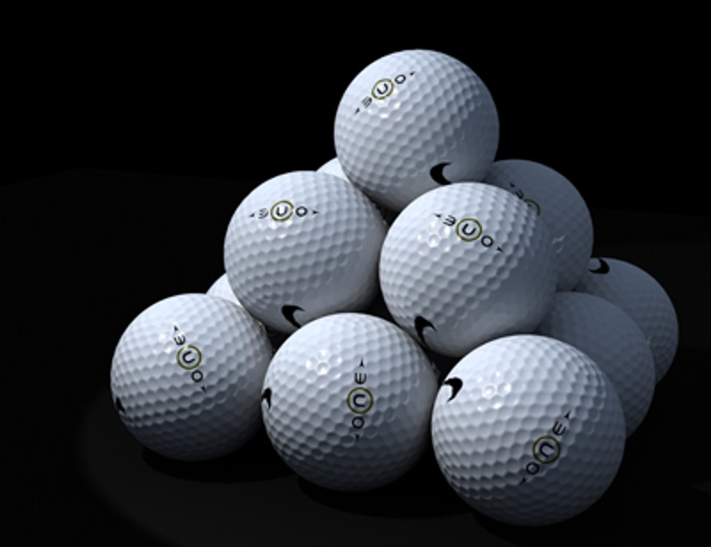 Photorealistic Golf Ball