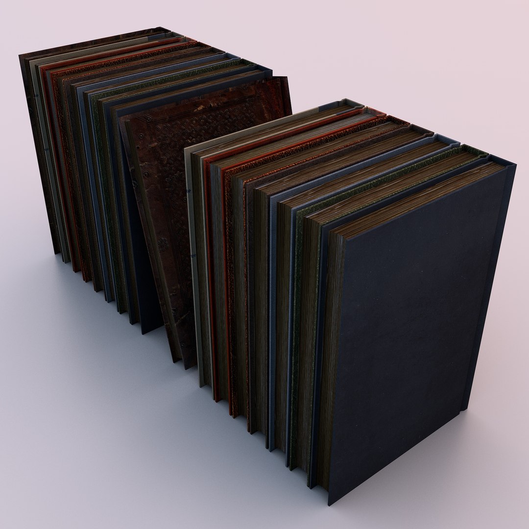 Book Page 3d Model