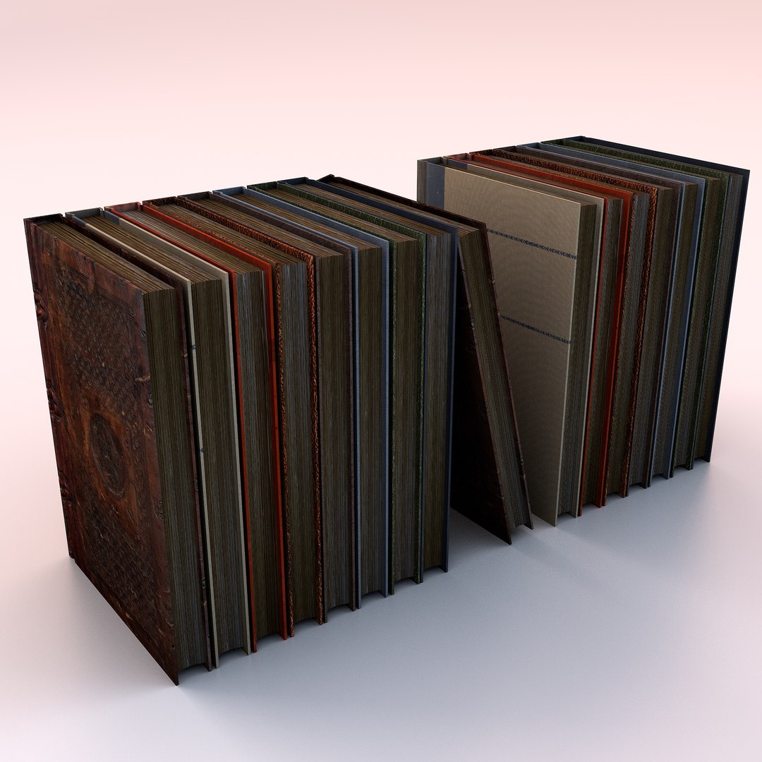 Book Page 3d Model