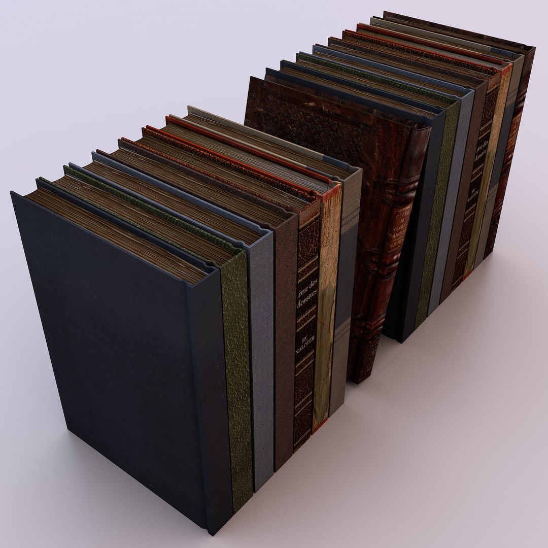 Book Page 3d Model