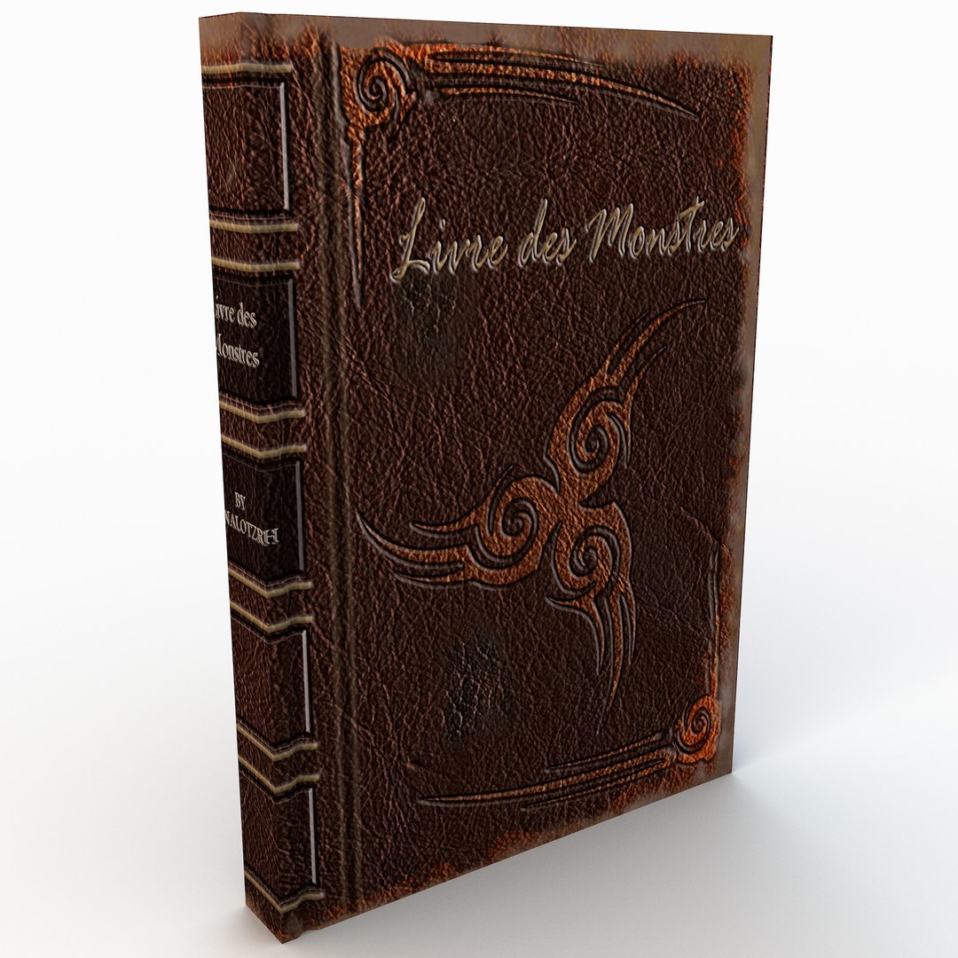 Book Page 3d Model