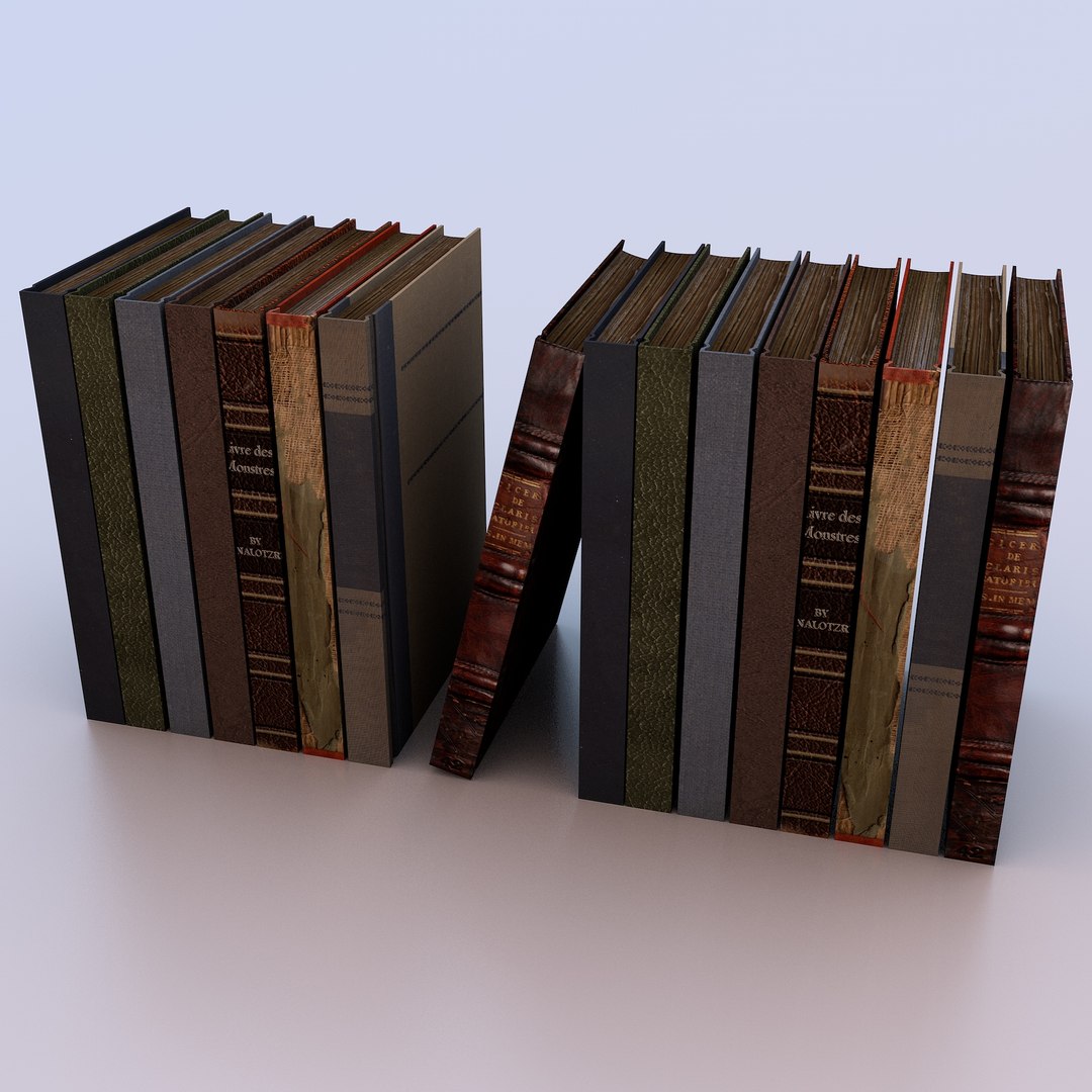 Book Page 3d Model