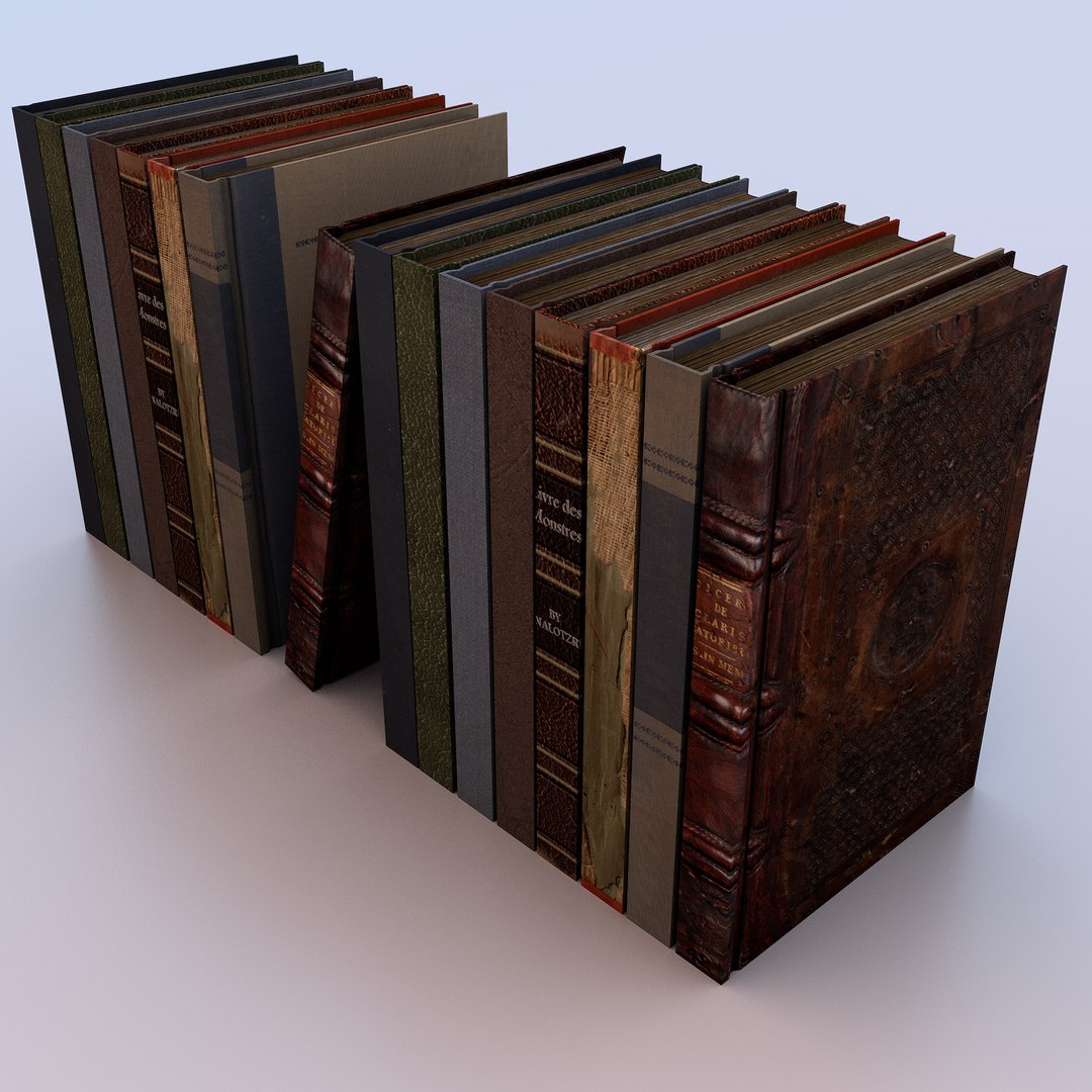 Book Page 3d Model
