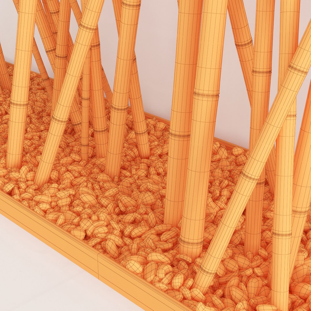 3D decor bamboo model - TurboSquid 1484745