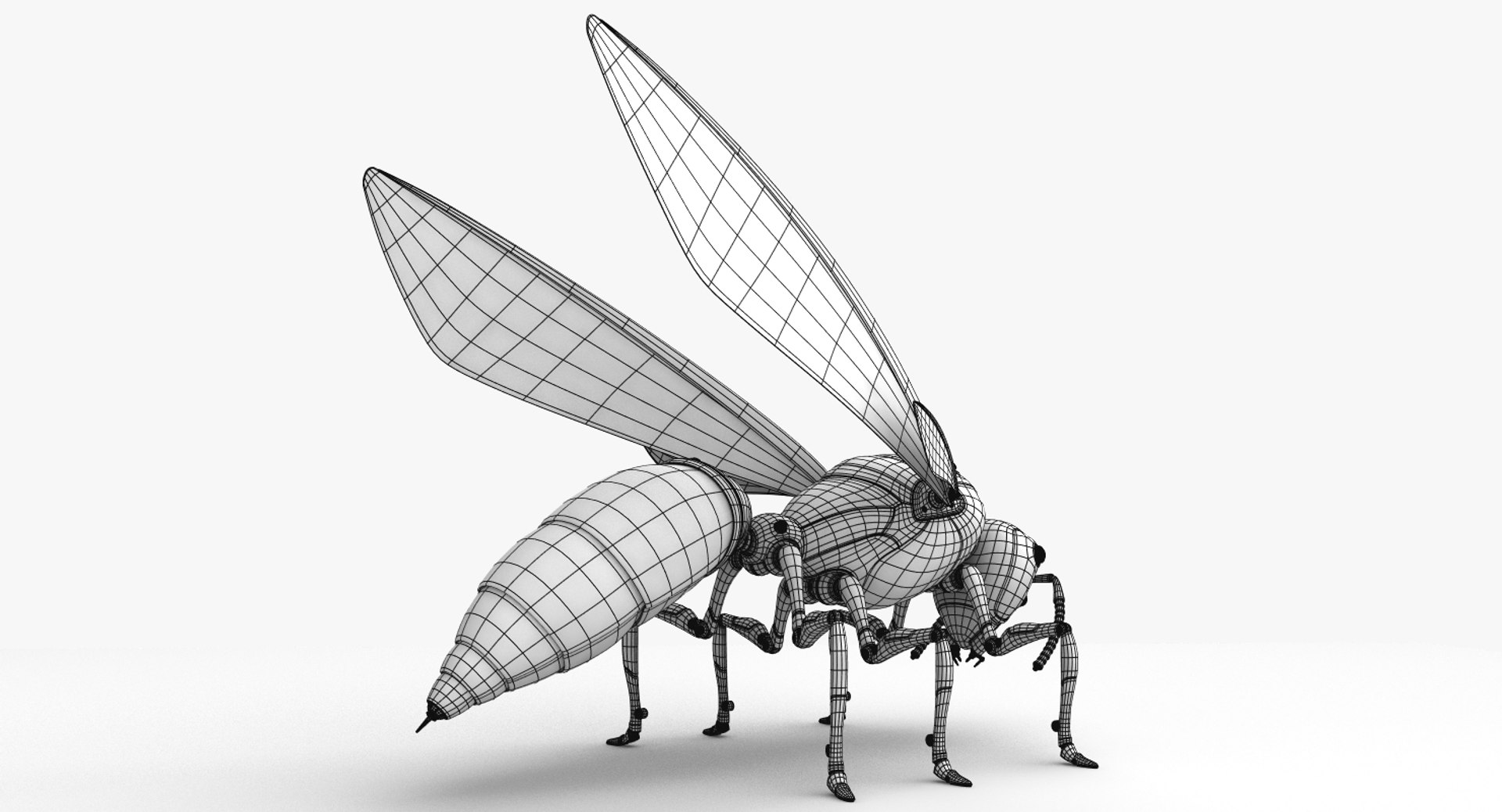 3d Model Of Autonomous Robot Wasp