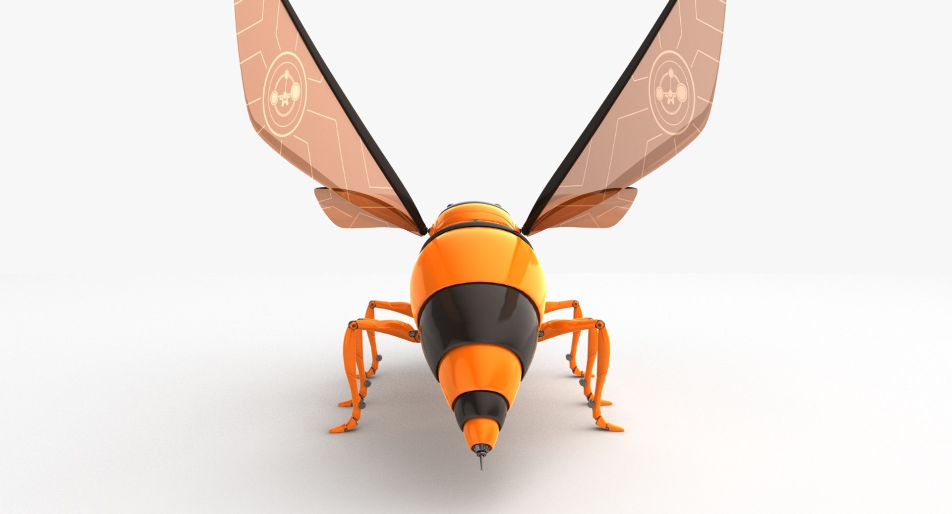 3d Model Of Autonomous Robot Wasp