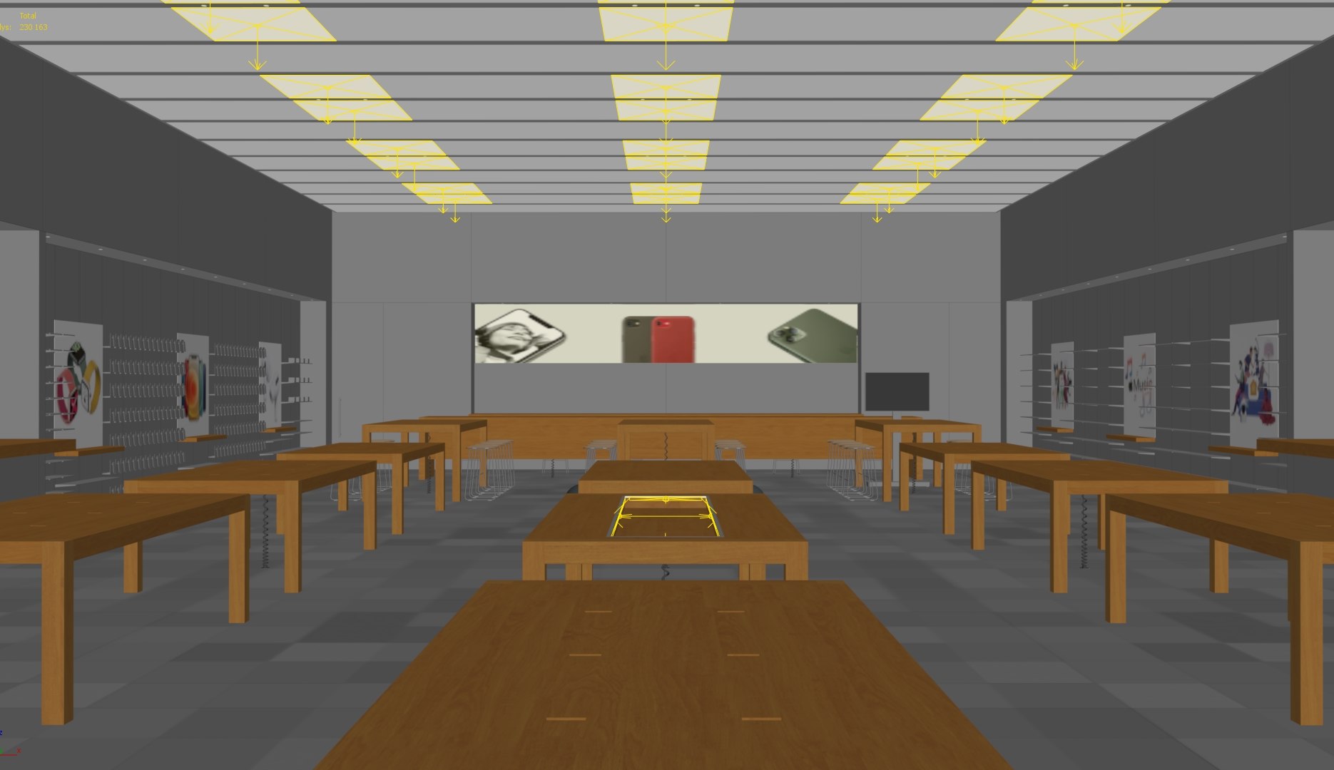 Empty Apple Store 3D - TurboSquid 1831943