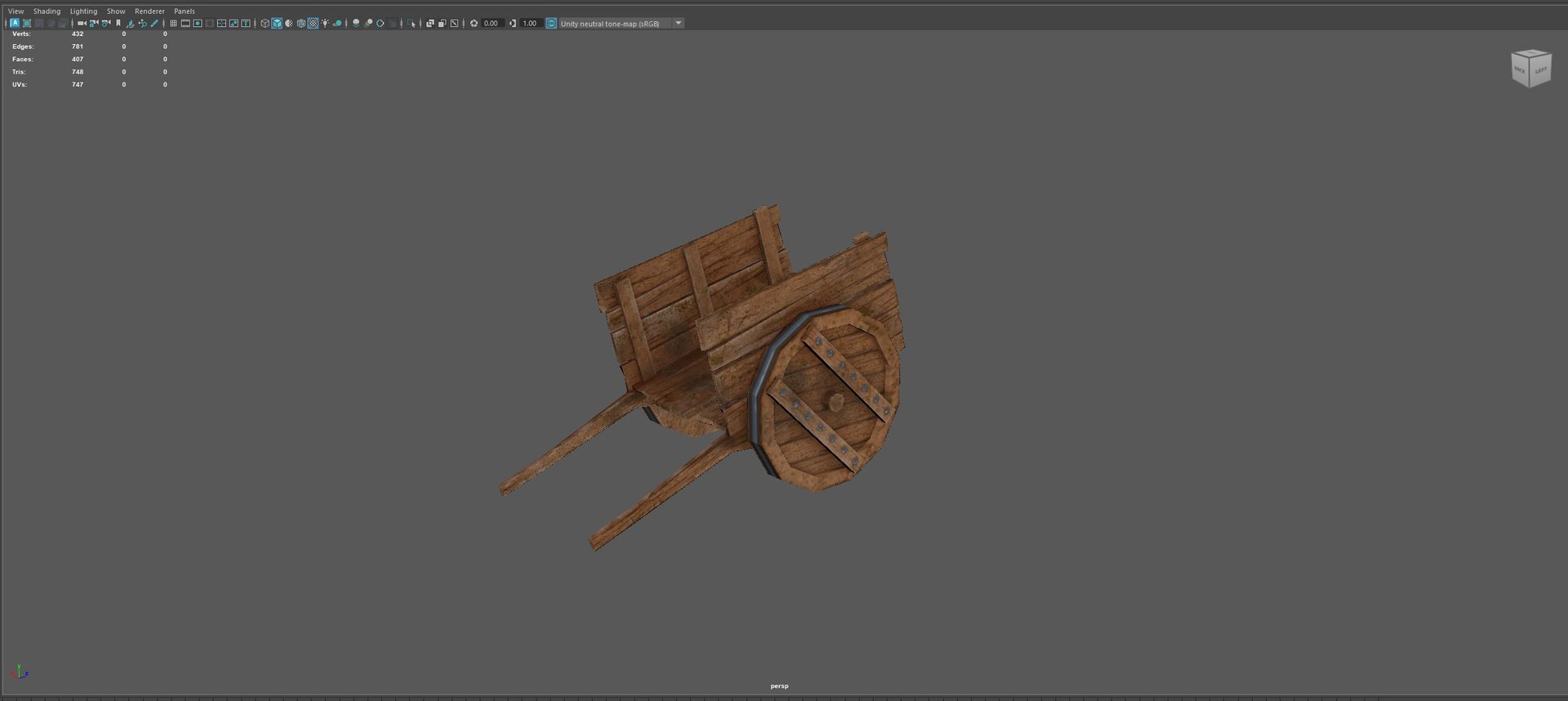 Free 3D Lowpoly Wagon 3D Model Model - TurboSquid 2381523