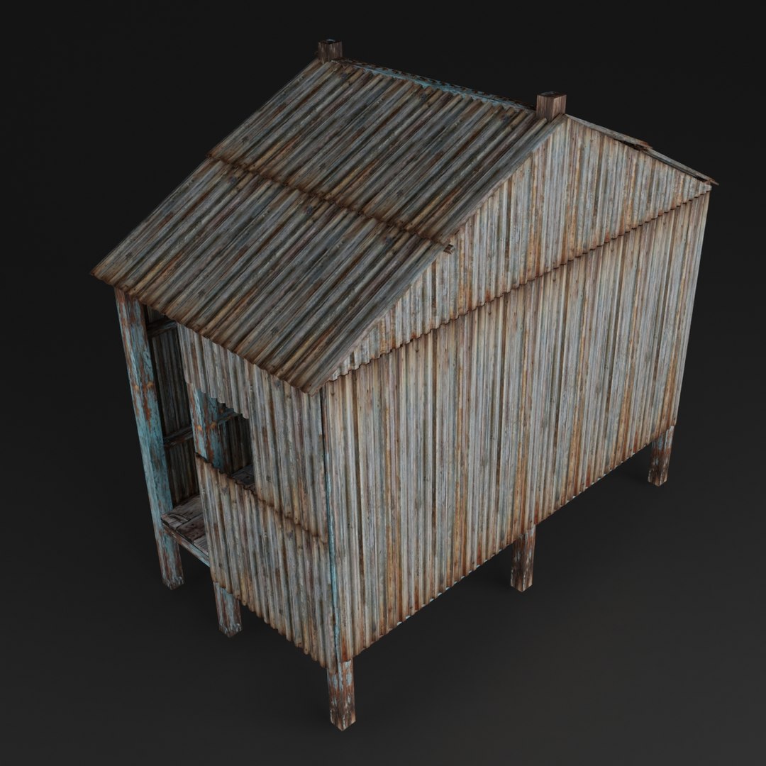 House Slum 3D - TurboSquid 1489246