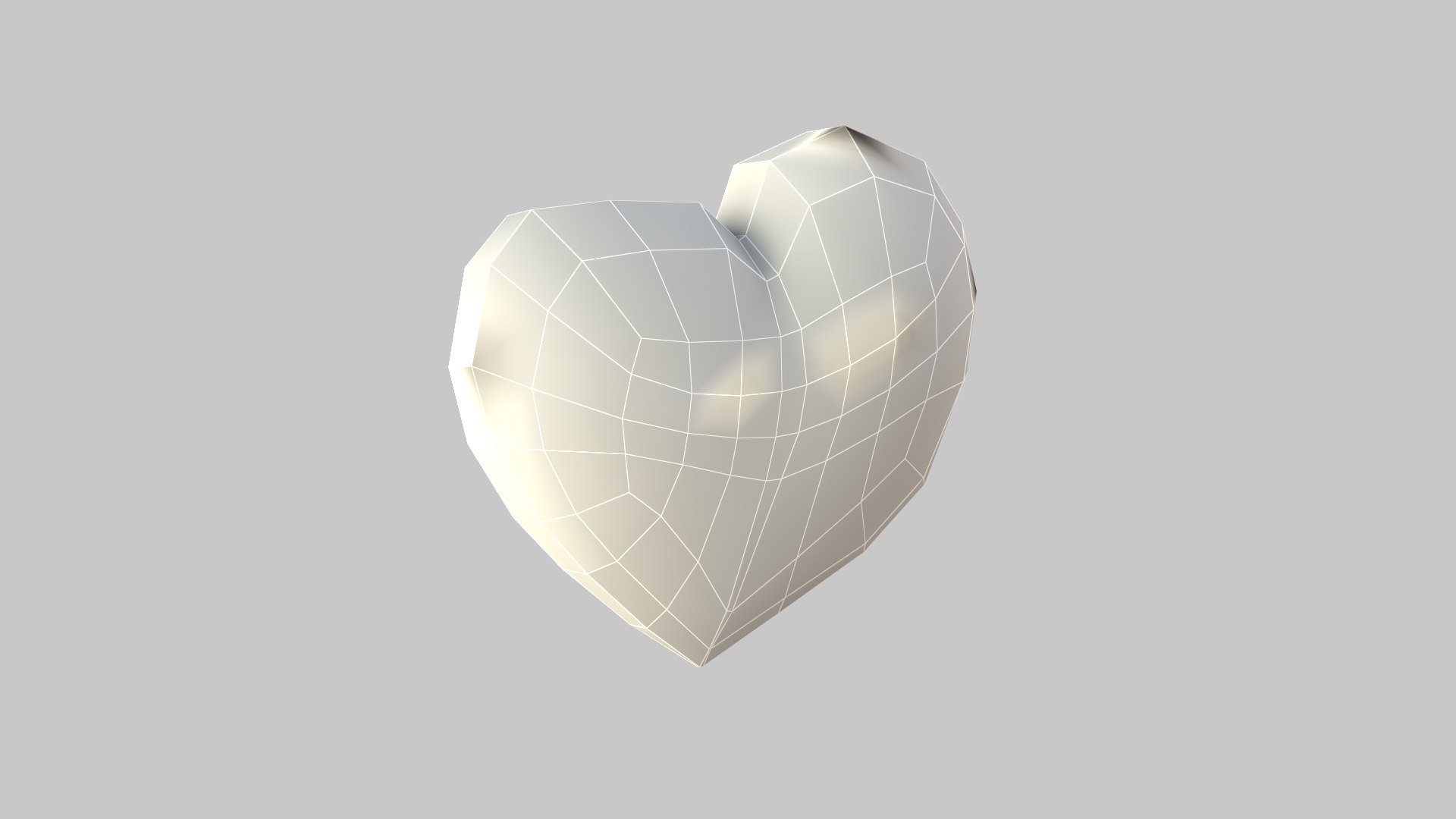 Heart Shape 3D Model - TurboSquid 2380993