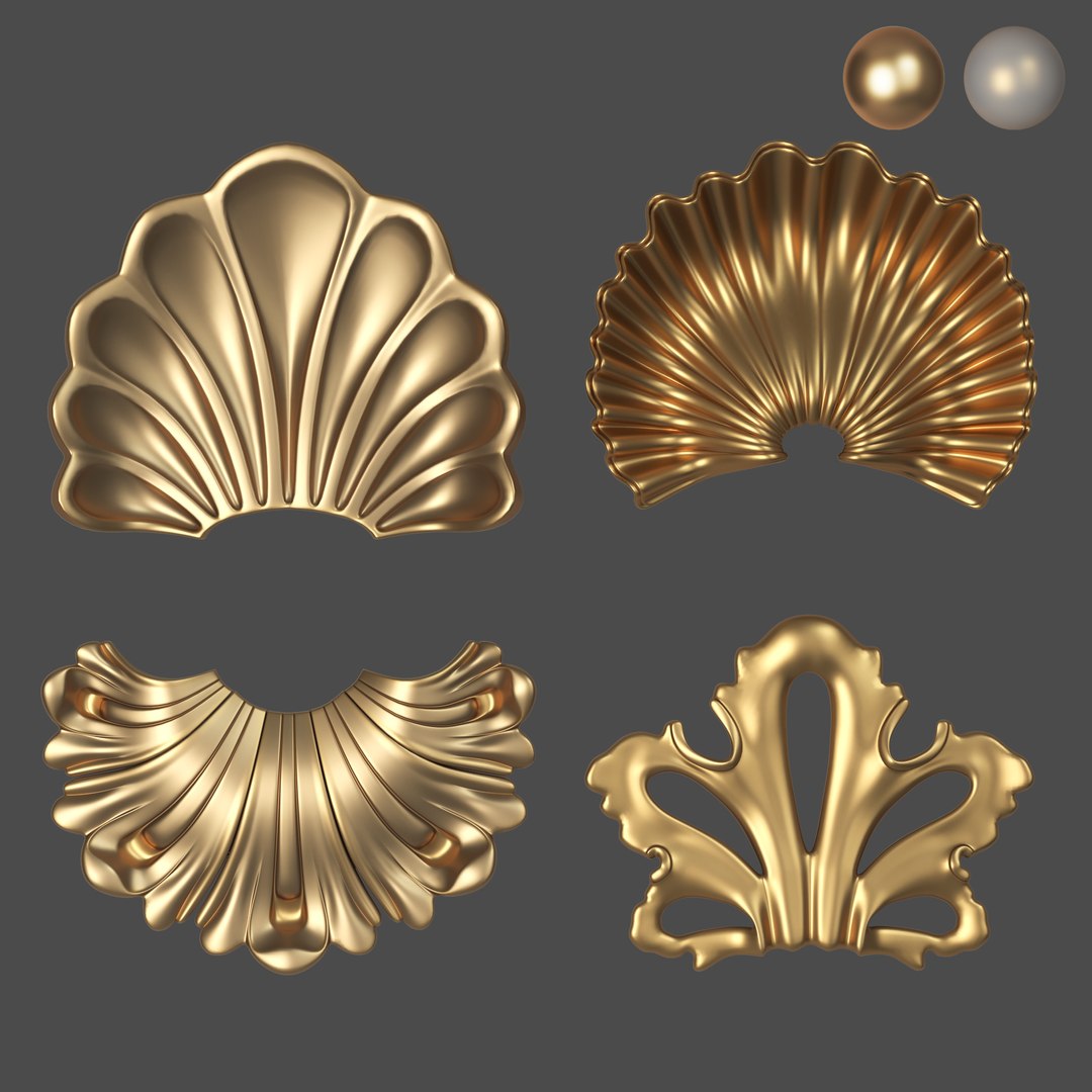 Shell 01 3D Model - TurboSquid 1976686