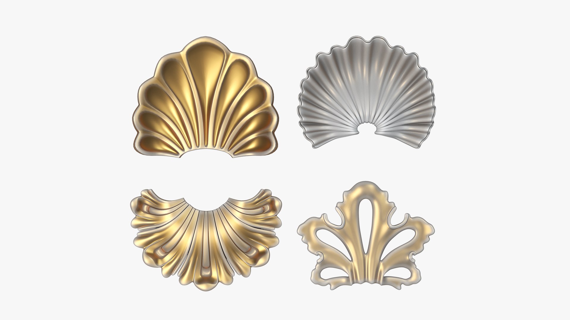 Shell 01 3D Model - TurboSquid 1976686